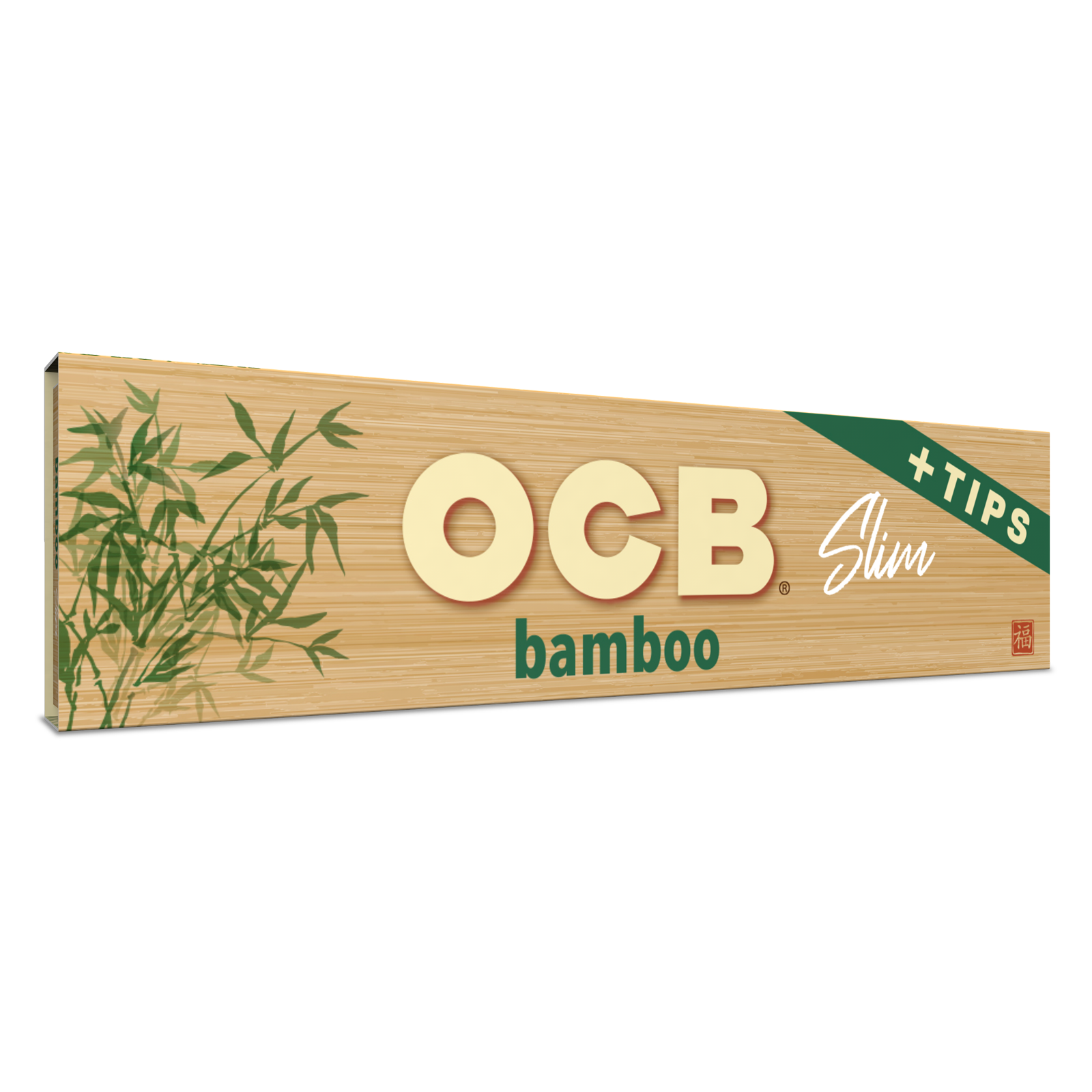 OCB Rolling Papers & Cones: OCB Bamboo Papers + Tips - Slim Size | Leafly