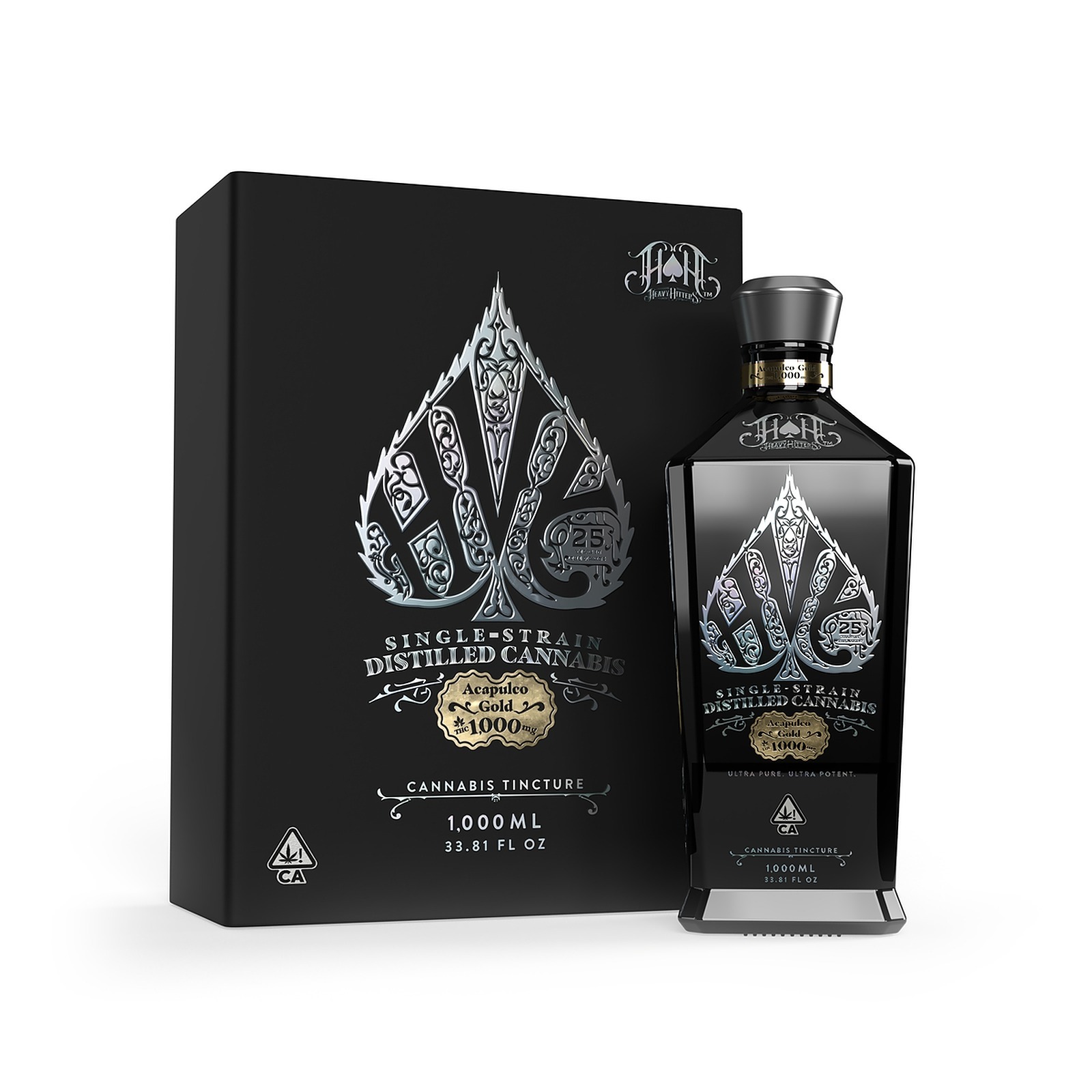 Heavy Hitters: HVY Grand - Fast-Acting Cannabis Beverage - 1000mg THC ...