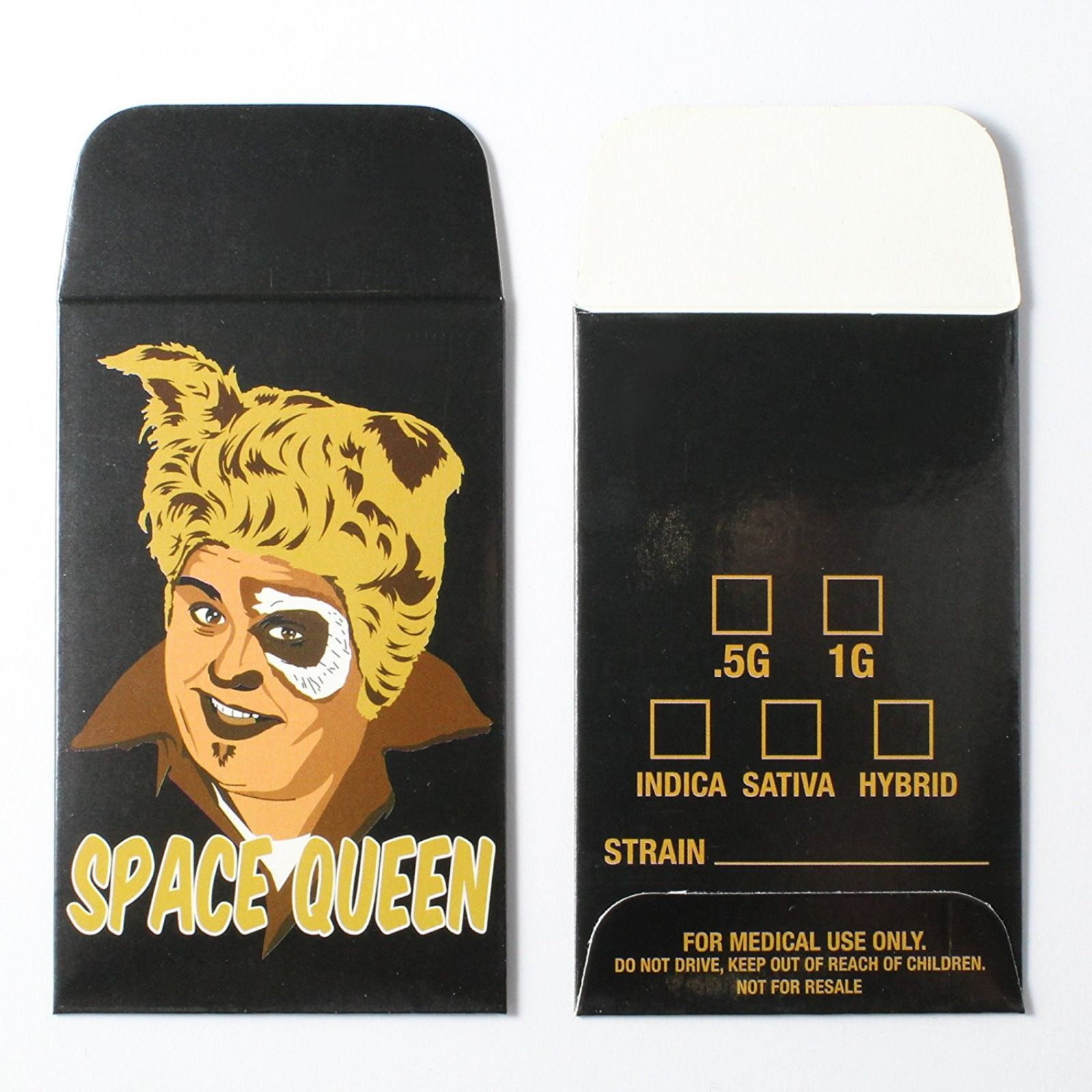 Shatter Labels: 25 SPACE QUEEN Strain Concentrate Envelopes by Shatter ...