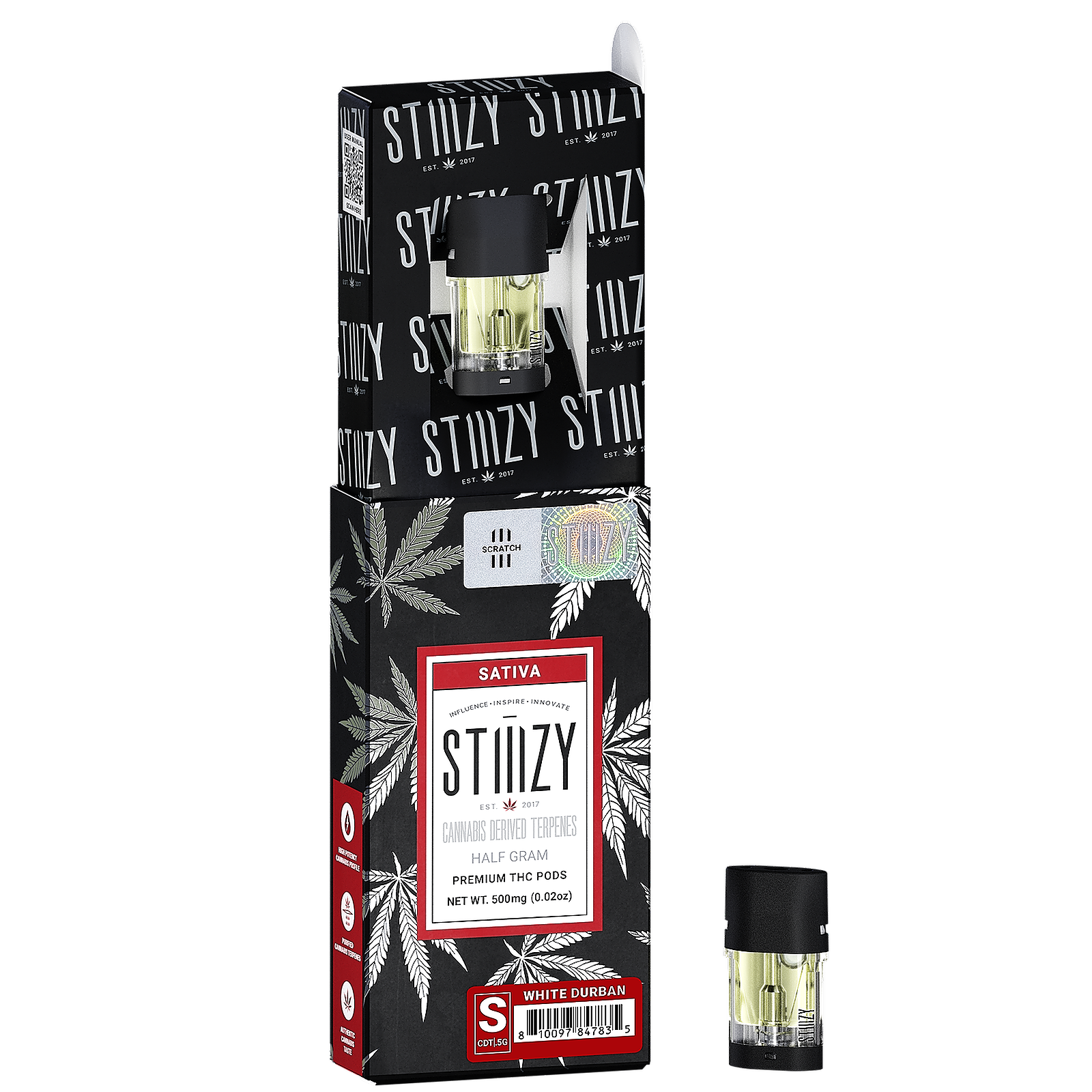 STIIIZY: WHITE DURBAN - CANNABIS DERIVED TERPENES .5G | Leafly