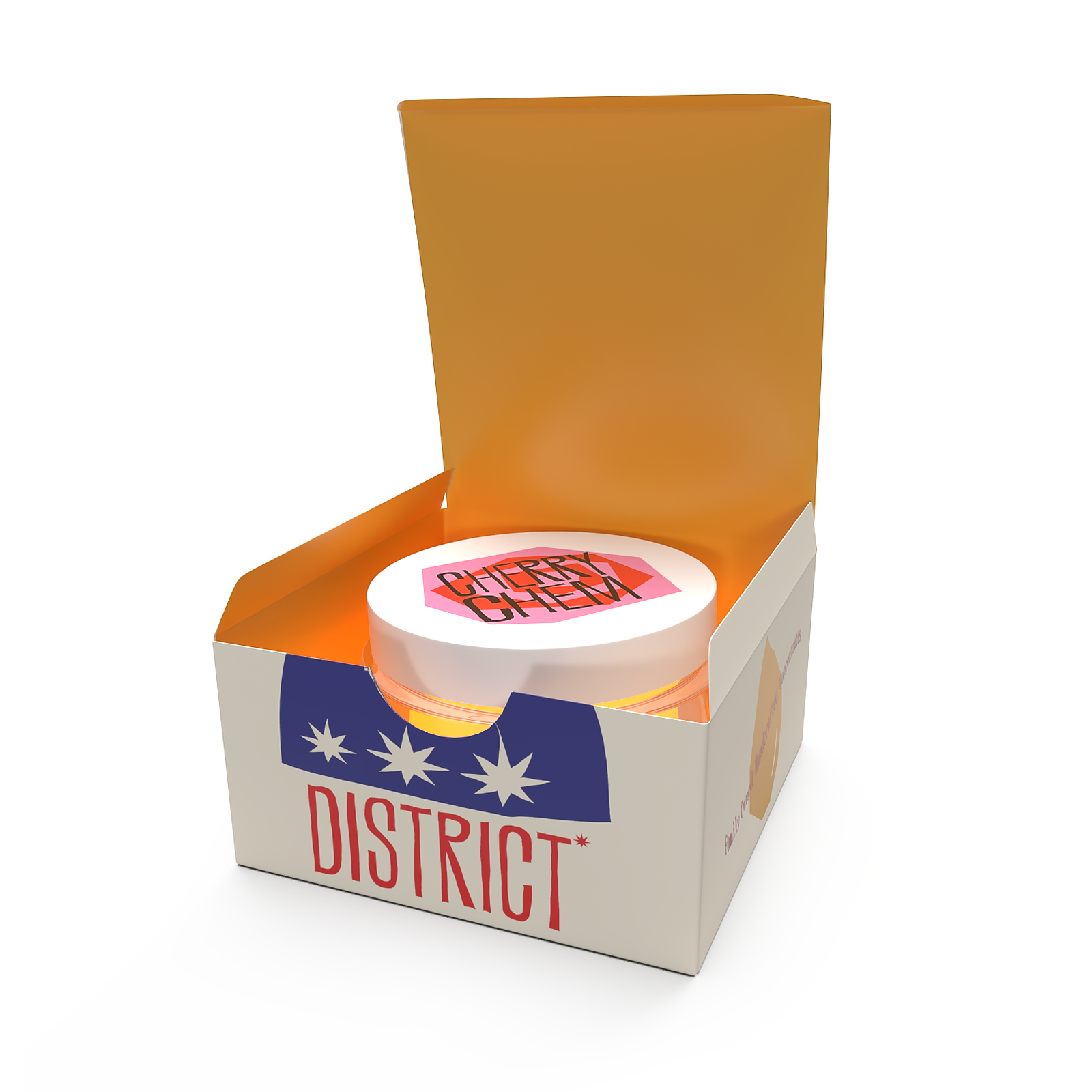 District Cannabis: Gelato Cake Cured Resin Crumble 1g | Leafly