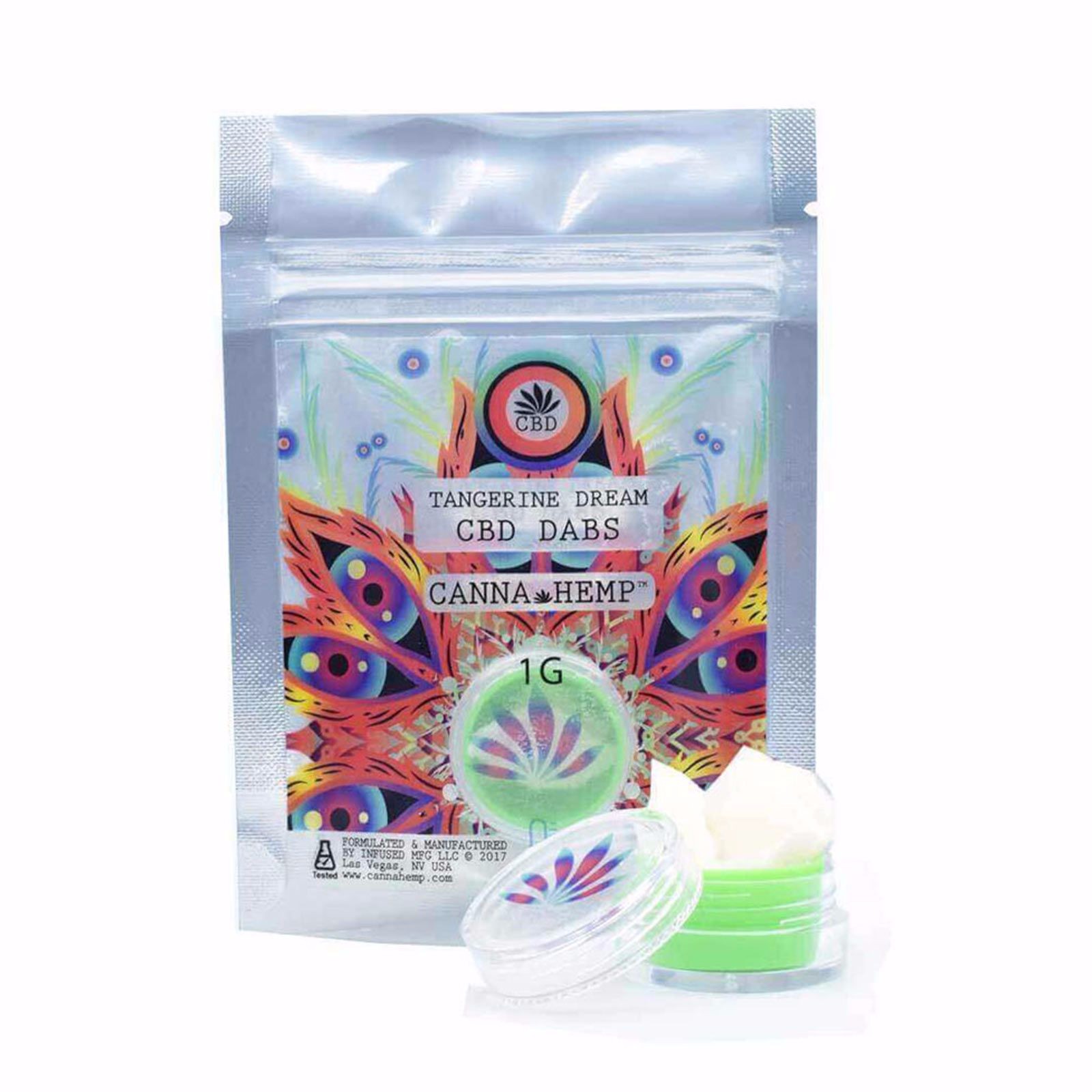 Canna Hemp: CBD Dabs Tangerine Dream - 1G | Leafly