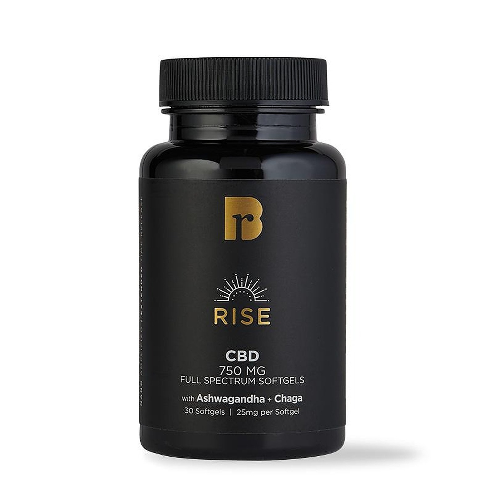 The Raw Botanics Co.: RISE CBD 750mg Softgels (Full Spectrum) | Leafly