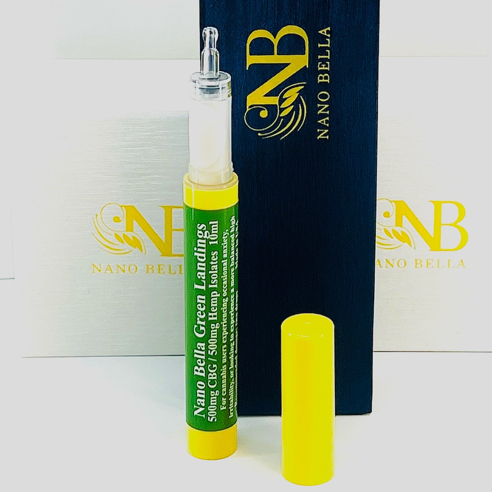 Nano Bella: Nano CBG / CBD Green Landings 1000mg | Leafly