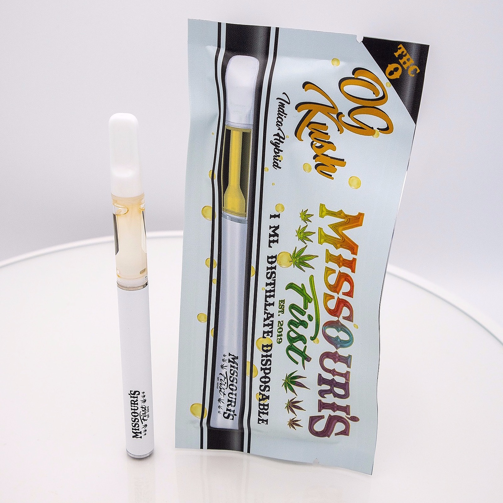 Missouri's First / Hemp Hill Farm: OG Kush THC-O Disposable Pen | Leafly