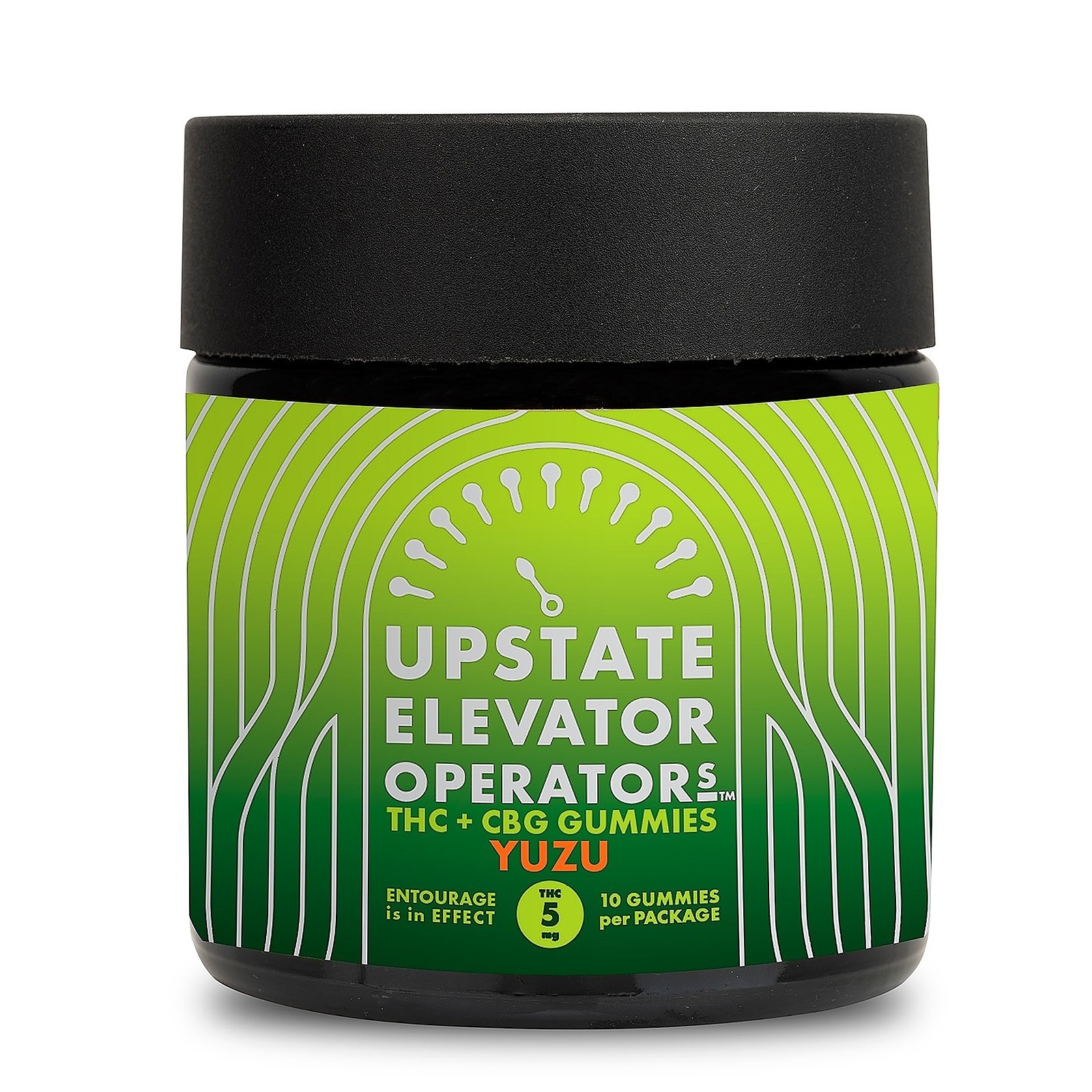 Upstate Elevator Operators: 5mg THC + CBG Gummy, Yuzu | Leafly