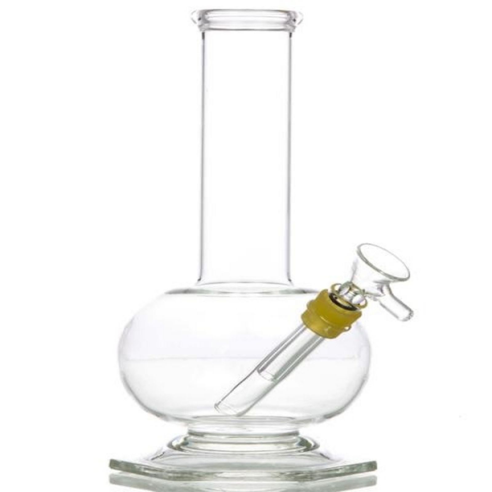 Stash Lab Technologies: 8" Hexagon Base Bubble Beaker Water Pipe | Leafly