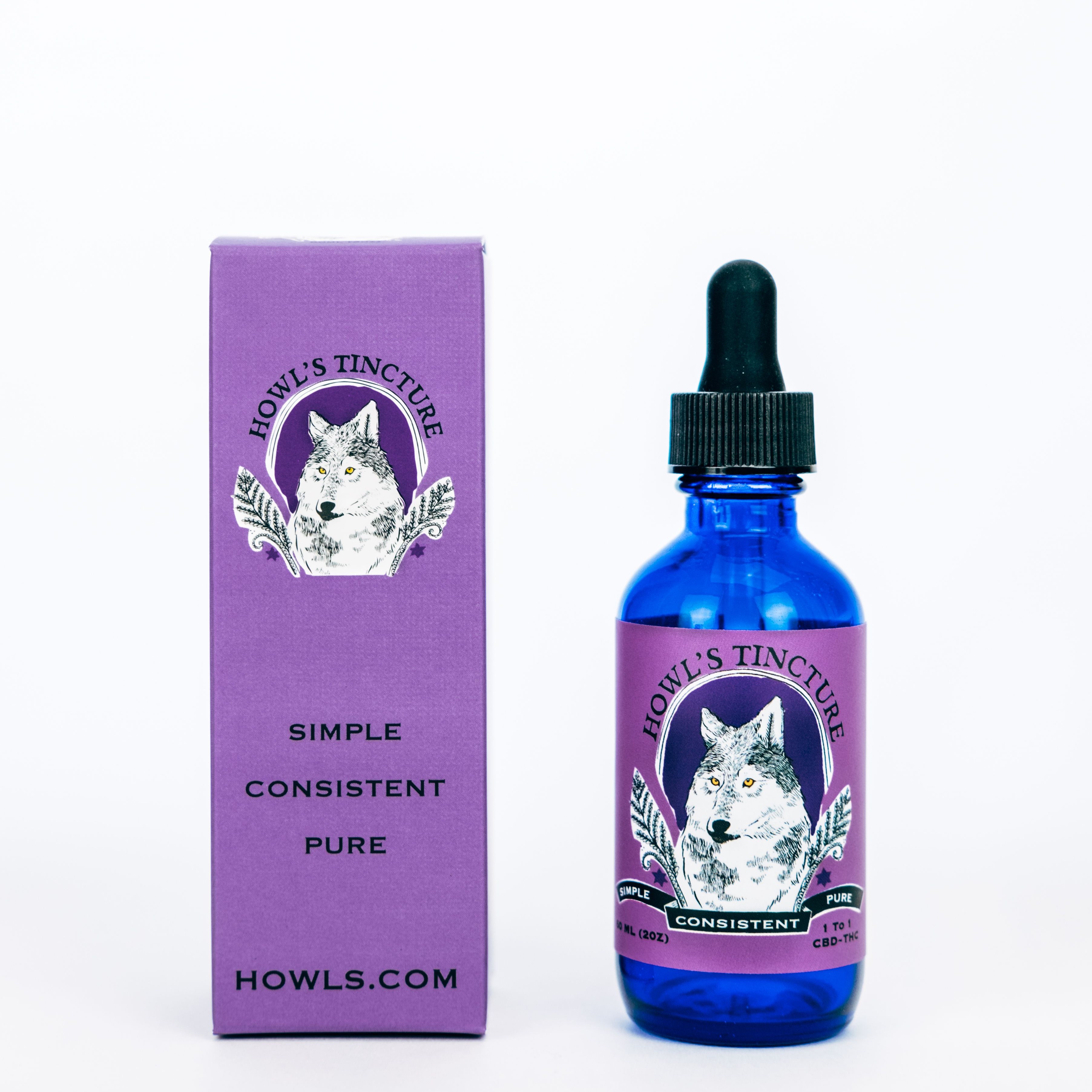 Howl's Tincture: Howl's 1:1 Tincture 1oz | Leafly