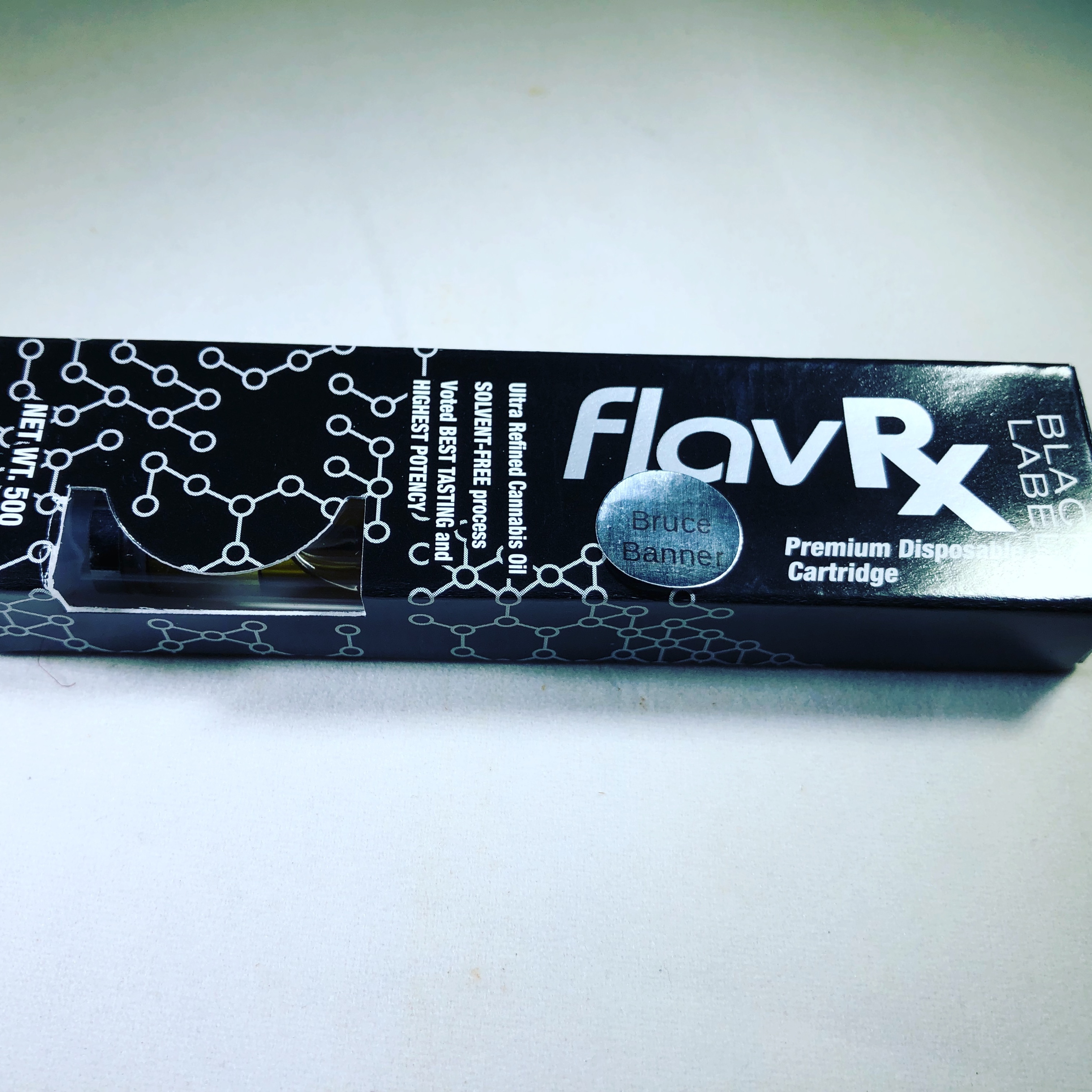 Marks Organix: 500mg Flav RX Bruce Banner Cartridge | Leafly