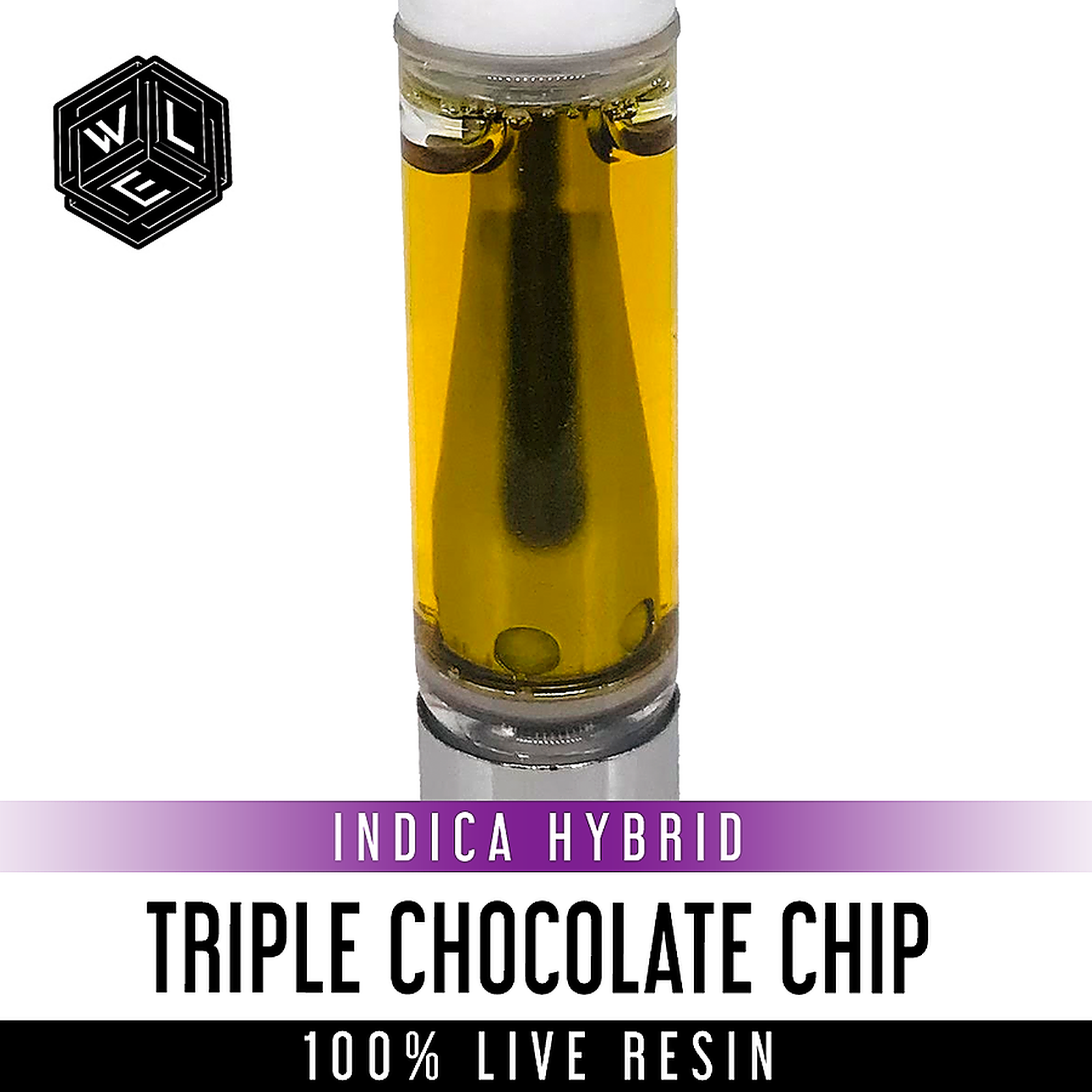 White Label Extracts Triple Chocolate Chip 100 Live Resin Cartridge 1