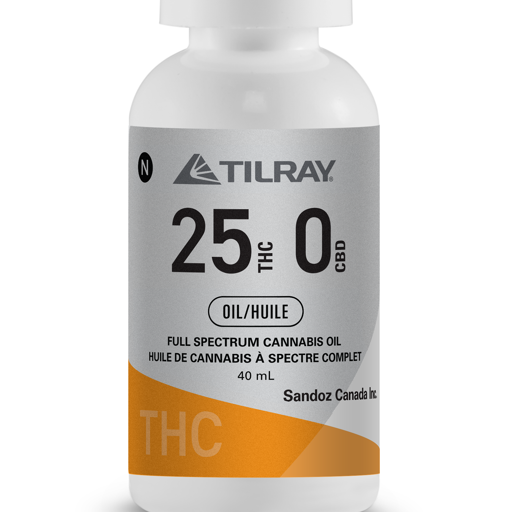 Tilray: Tilray 25:0 THC Oil | Leafly