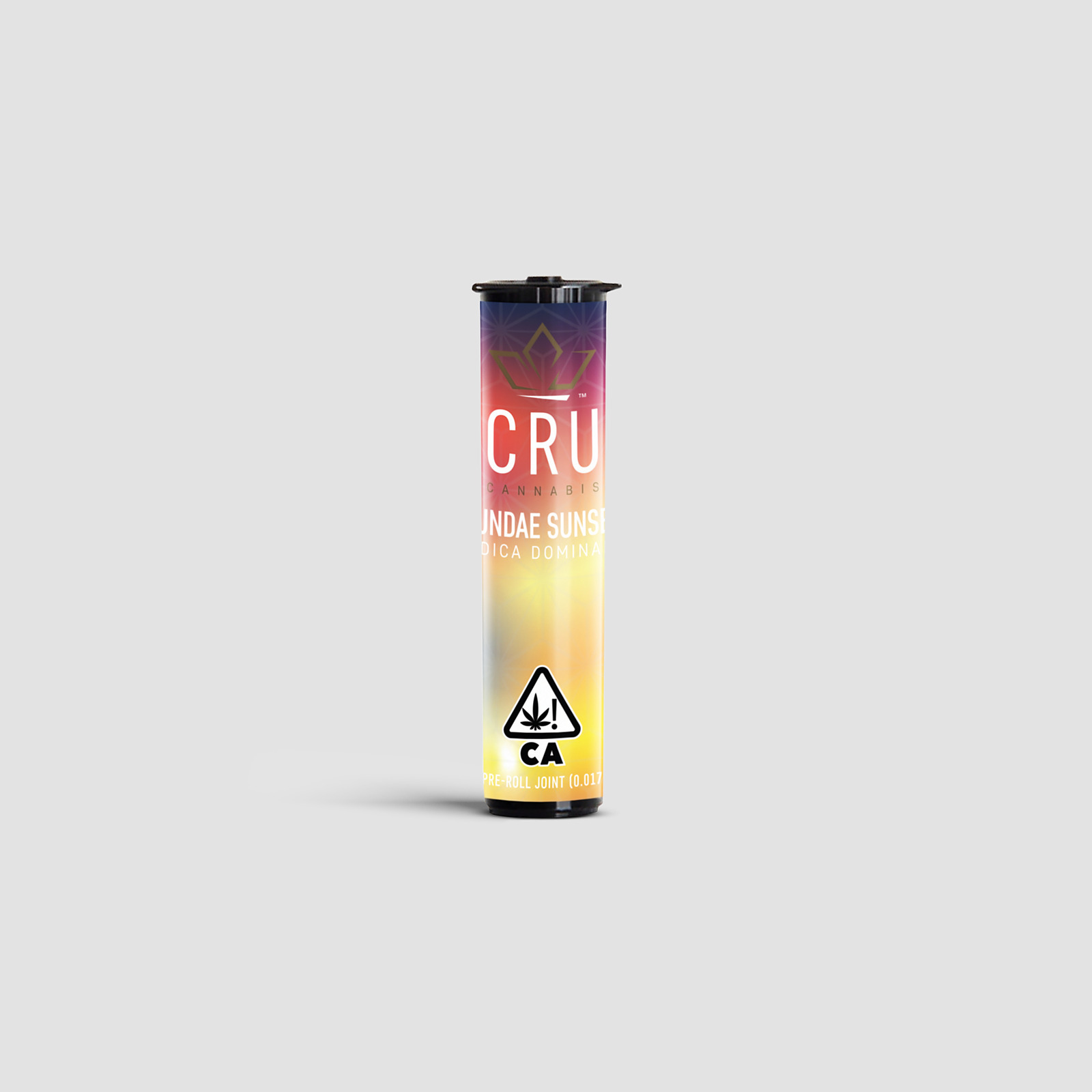 CRU Cannabis: Sundae Sunset (0.5G Indica Pre-Roll) | Leafly