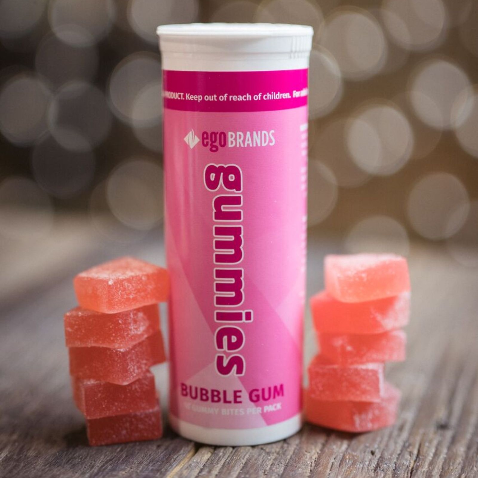Evergreen Organix: Gummies - Bubble Gum - 100mg | Leafly