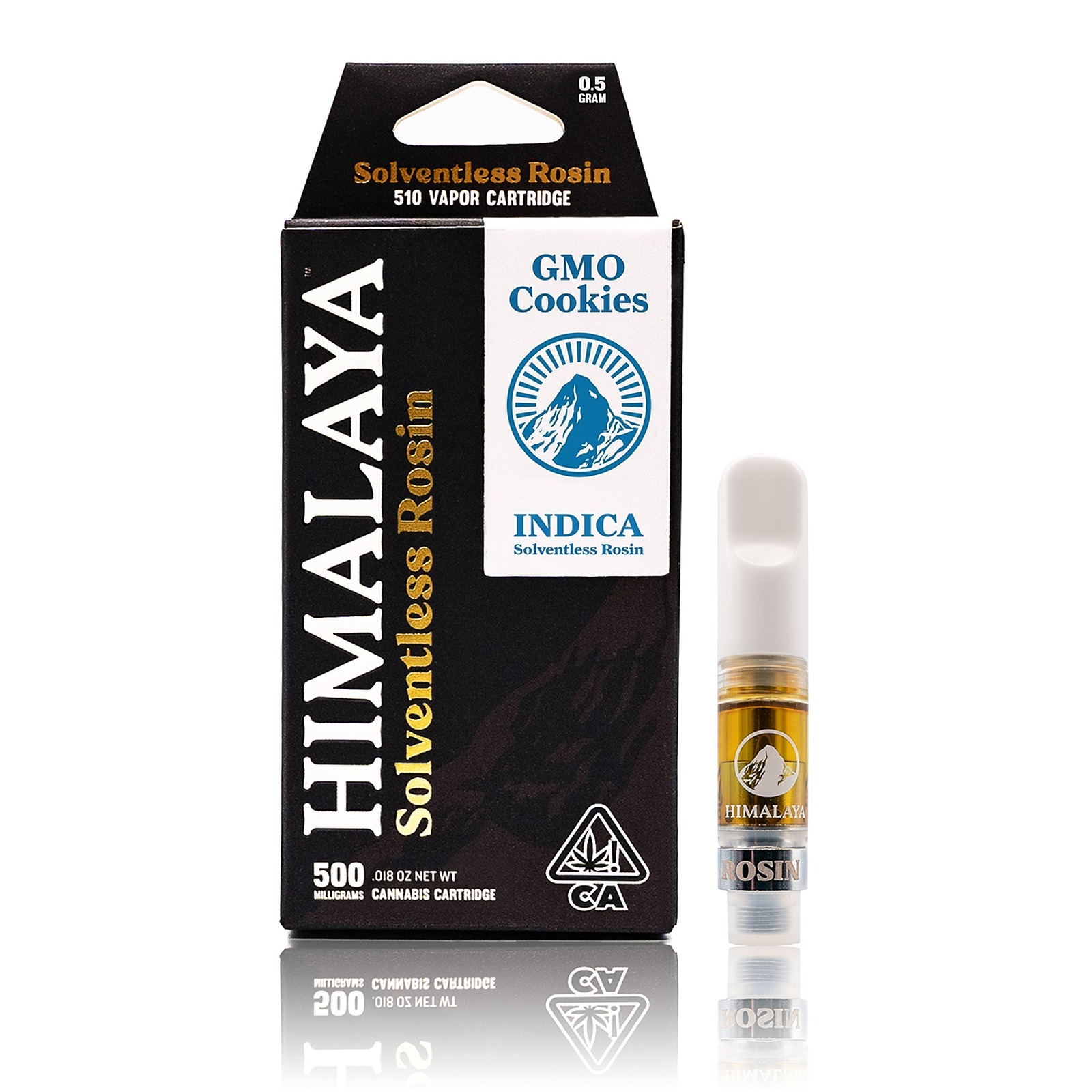 HIMALAYA: GMO Cookies (Solventless Rosin) Cartridge | Leafly