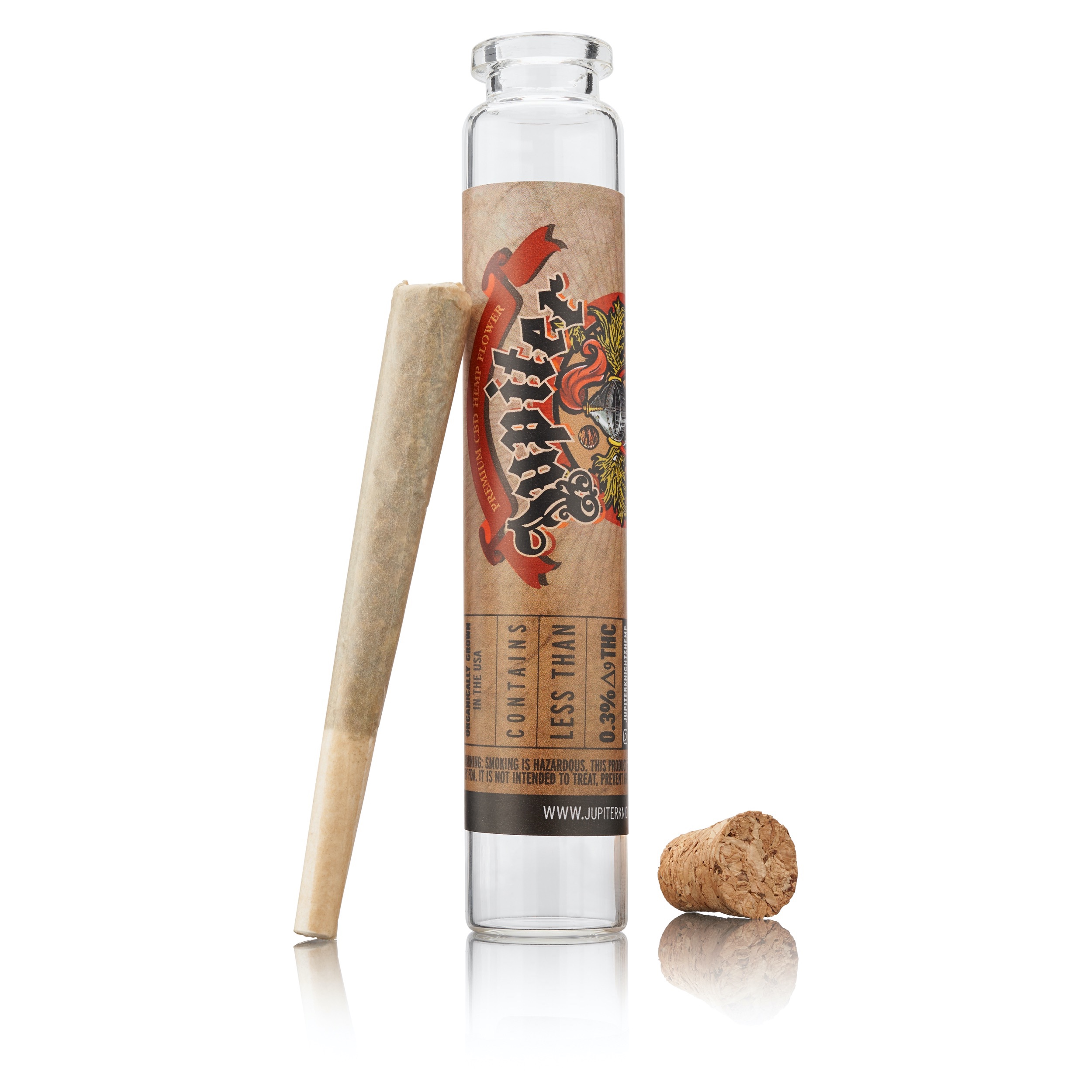 Jupiter Knights Hemp Co.: 1 gram Hemp Flower Pre Roll | Leafly