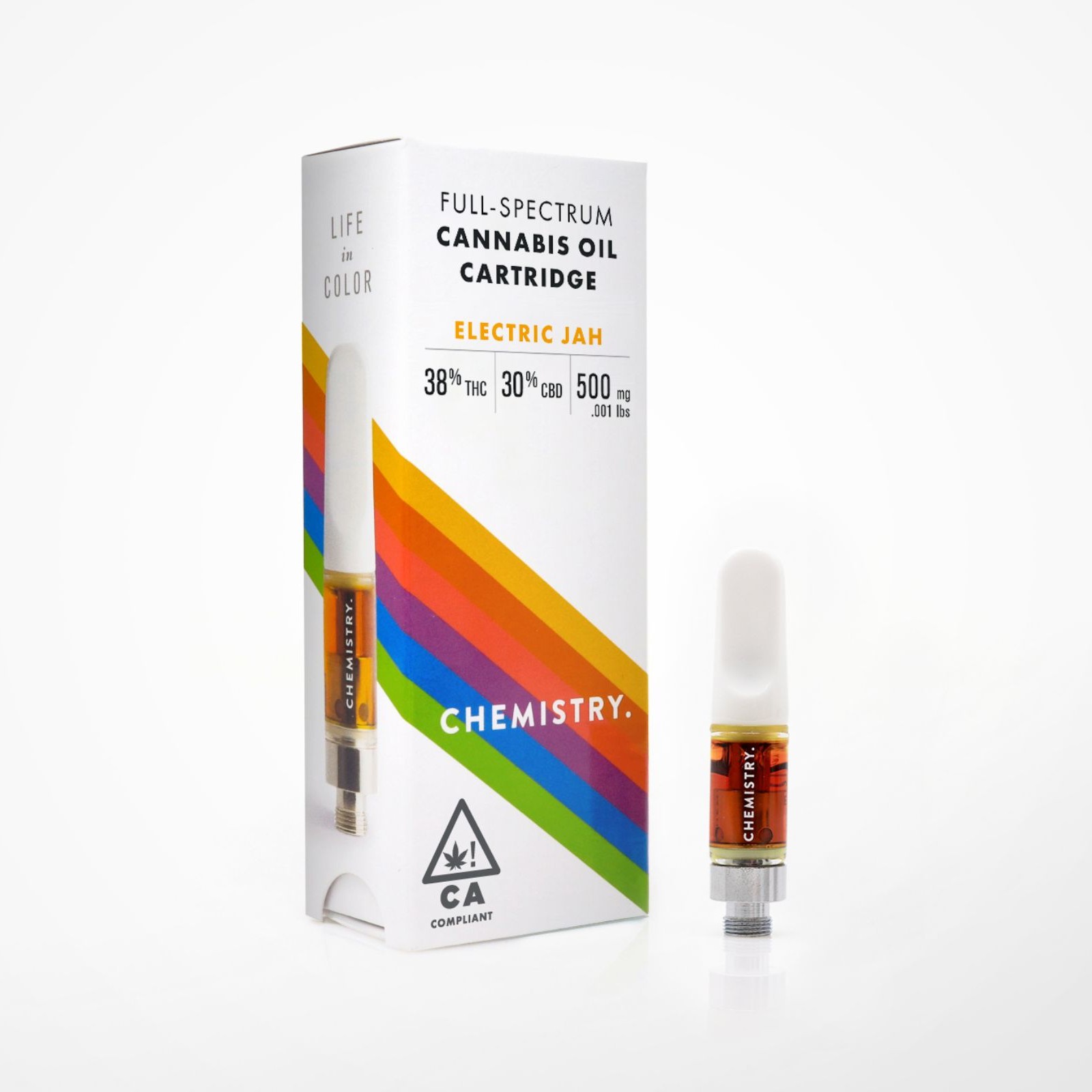 Chemistry.: Electric Jah Vape Cartridge [0.5g] | Leafly
