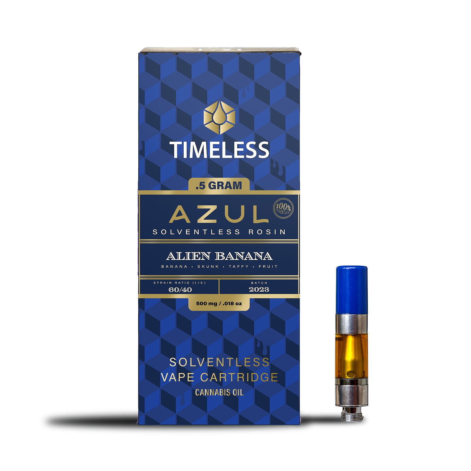 Timeless Vapes: Azul Alien Banana Candy 500mg Vape Cartridge (Live ...