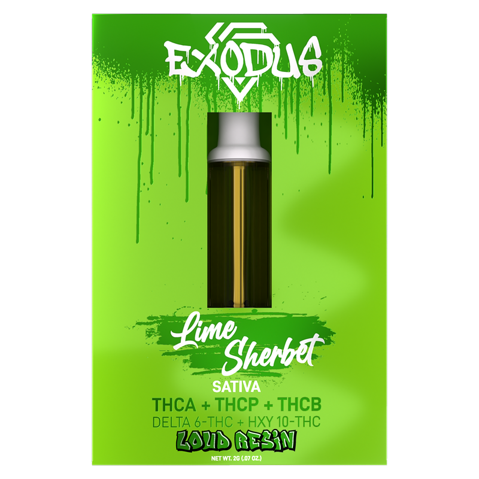 Exodus - Exoclub: Lime Sherbet Zooted Cartridge 2G | Leafly