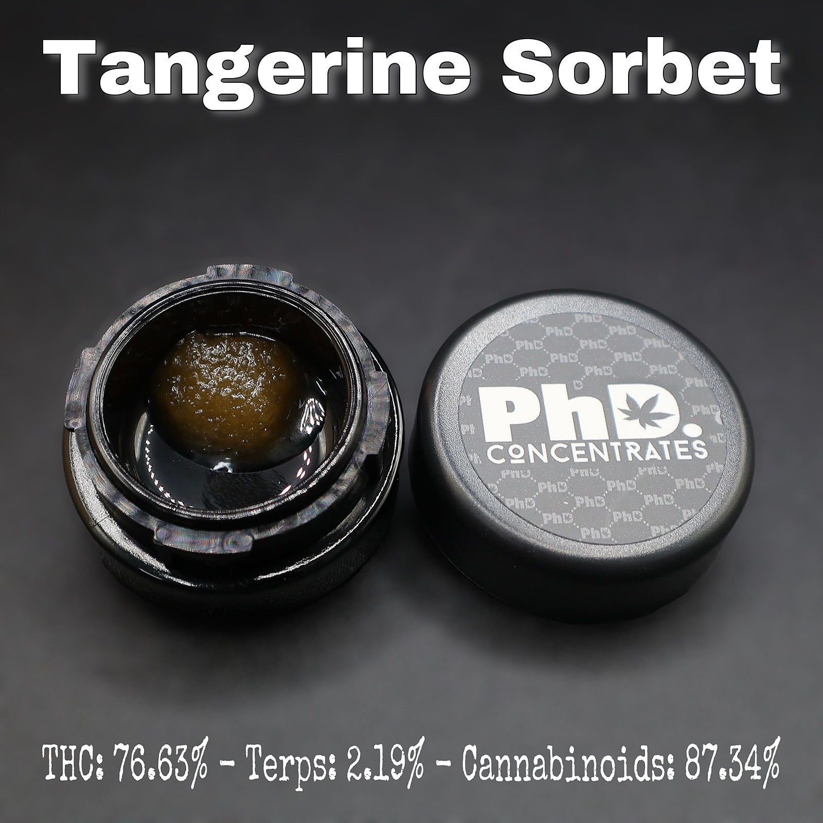 Pharmicated: PhD Concentrate 1 gram - Tangerine Sorbet Badder - 76.63% ...