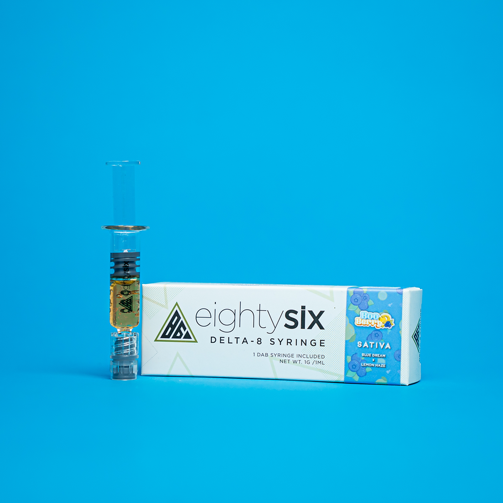 Eighty Six Brand: Boo Berry (Blue Dream) Delta-8 THC Syringe | Leafly