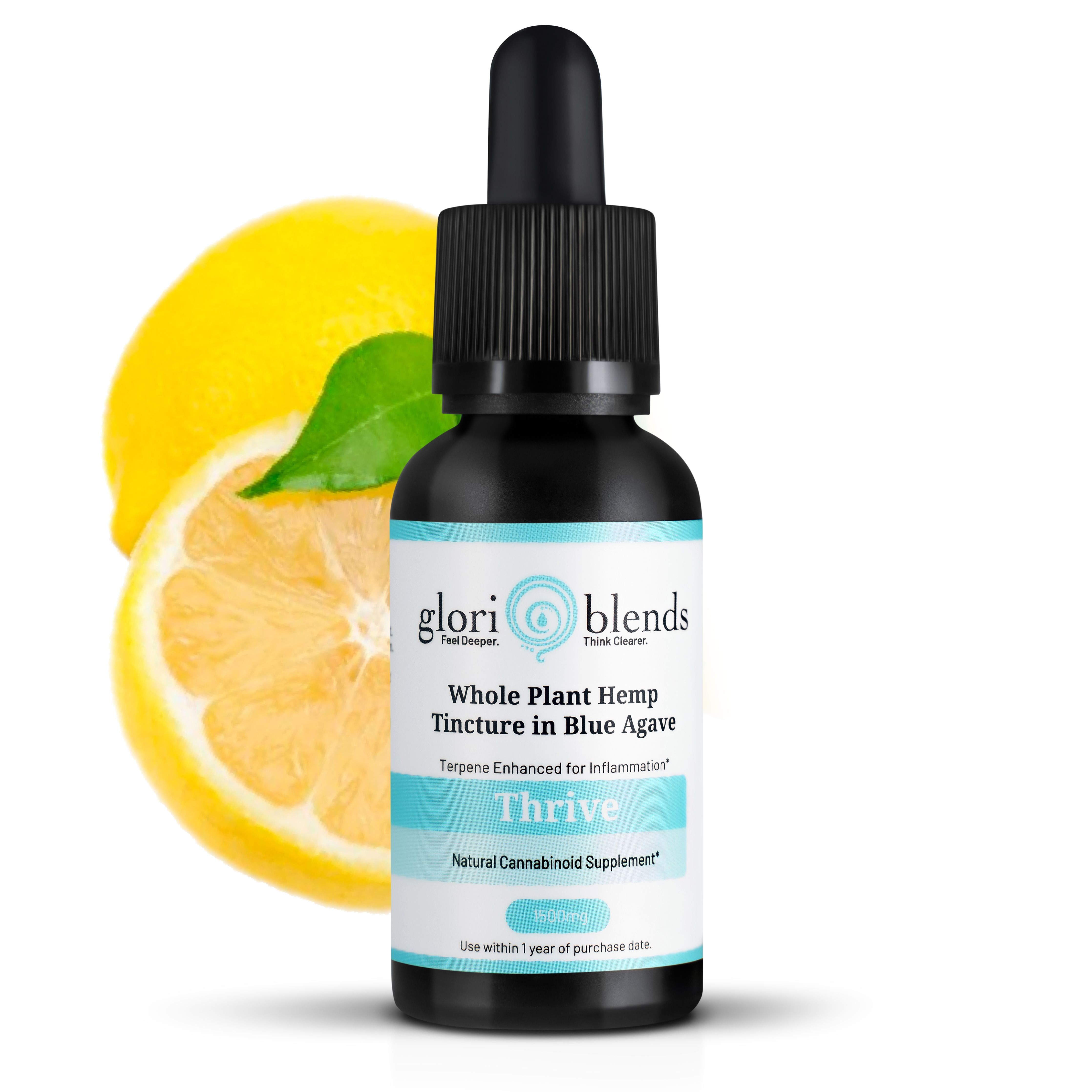 Gloriblends: Thrive "Inflammation" 1500mg Agave | Leafly