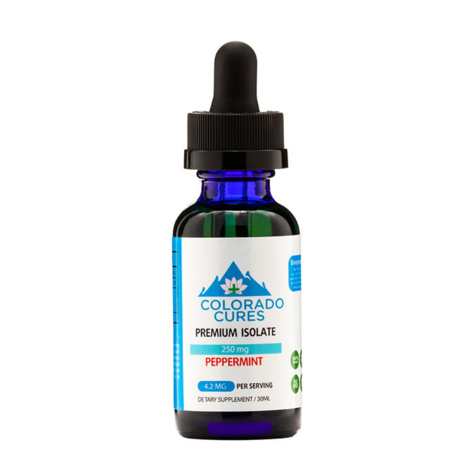 CBD Plus USA: Peppermint Isolate Tincture - 250 mg | Leafly