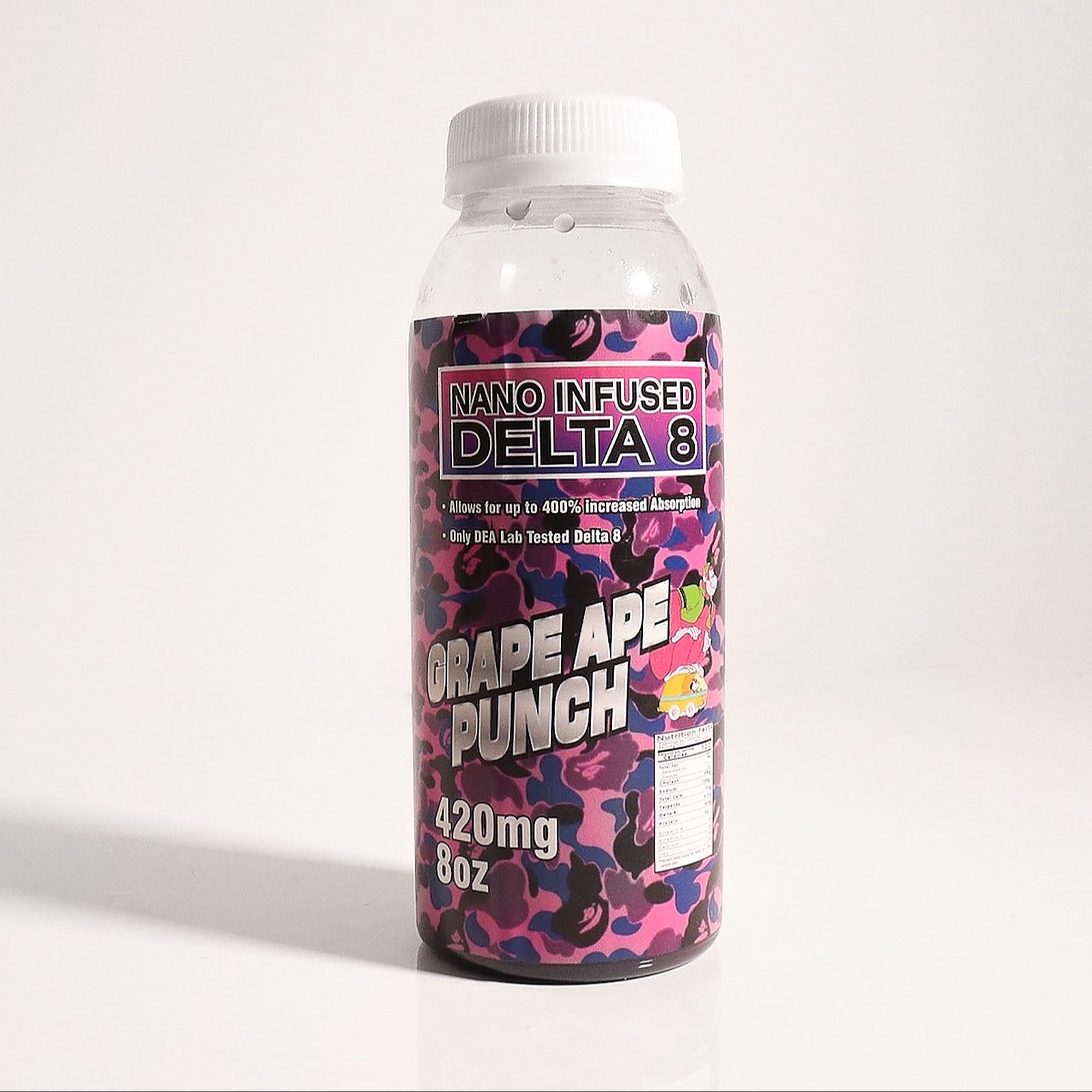 Dallas Hemp Company: Delta 8 Grape Ape Punch Infused Drinks | Leafly