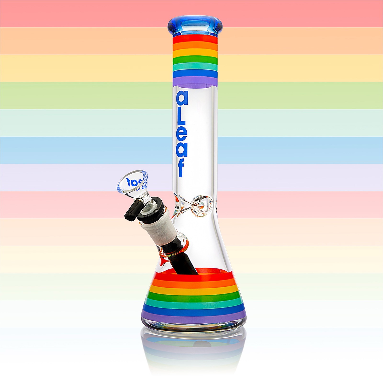 aLeaf: 10" aLeaf® Pride Collection Beaker | Leafly