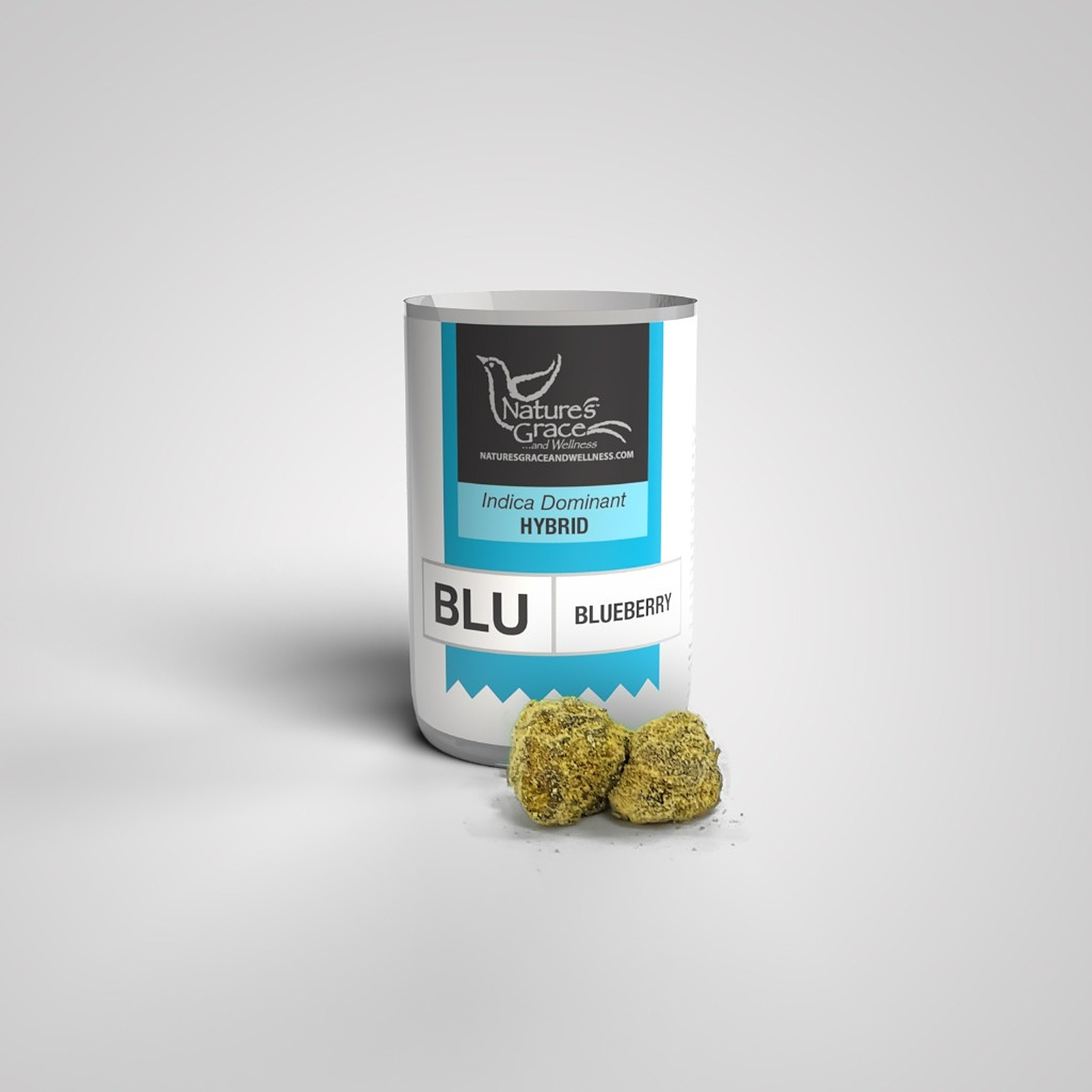 Nature's Grace and Wellness: Blueberry 1.5g Moon Rocks | Leafly