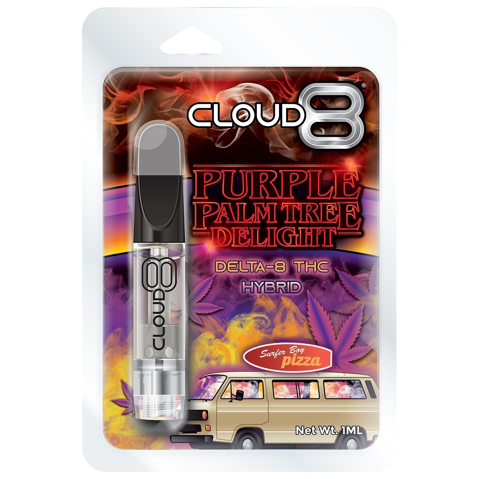 Cloud 8 Delta-8 THC: Cloud 8 - Delta 8 - Purple Palm Tree Delight - 1ML ...