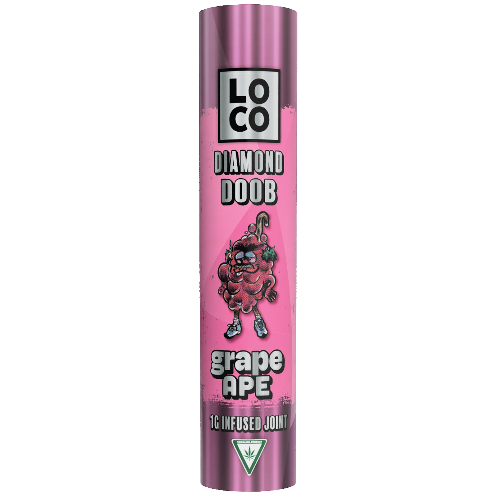 LOCO: LOCO Diamond Doob - Grape Ape 1G infused pre-roll | Leafly