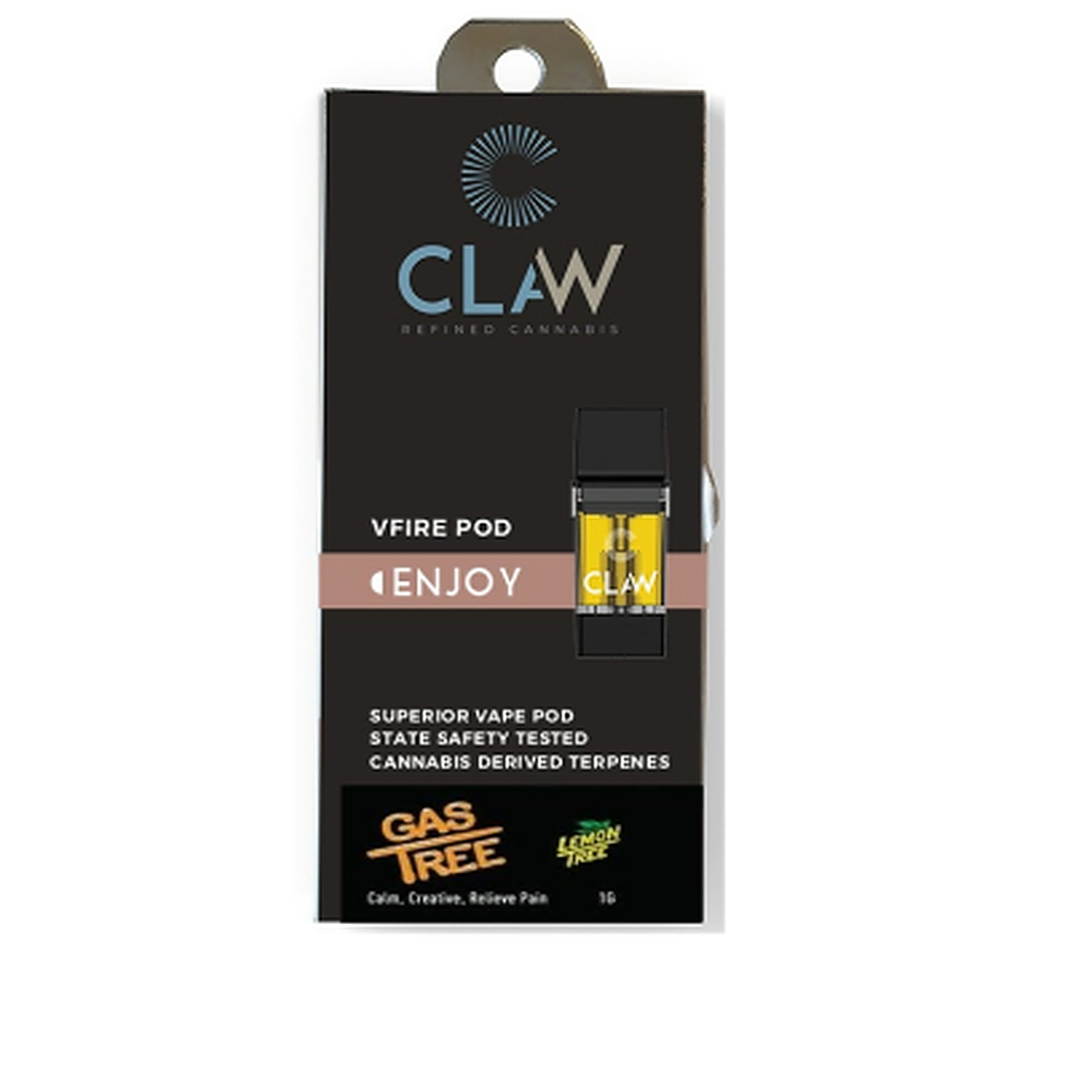 Claw Cannabis: Claw - Gas Tree - 1g VFIRE Pod | Leafly