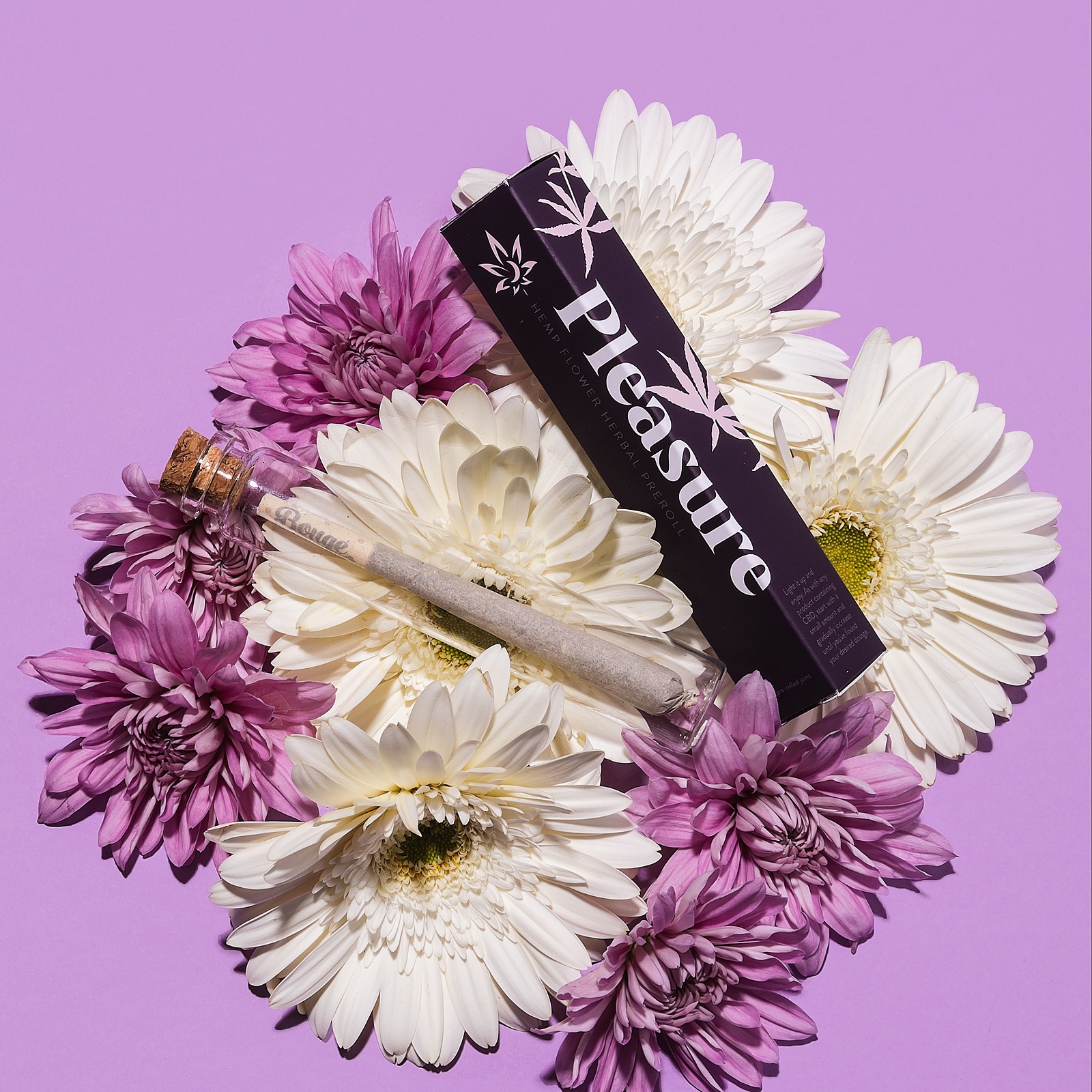 HIGH PRIESTESS: Pleasure: Aphrodisiac Hemp Flower Herbal Preroll | Leafly
