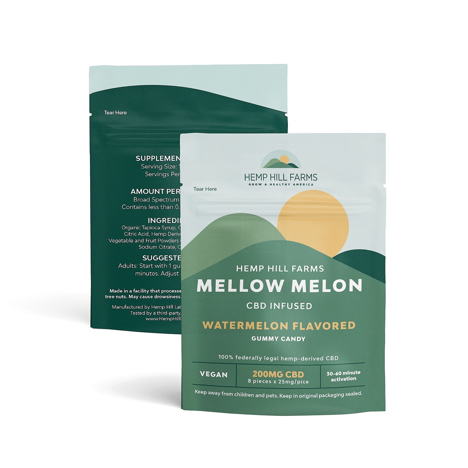 Parton's Naturals: Mellow Melon CBD Gummies | Leafly