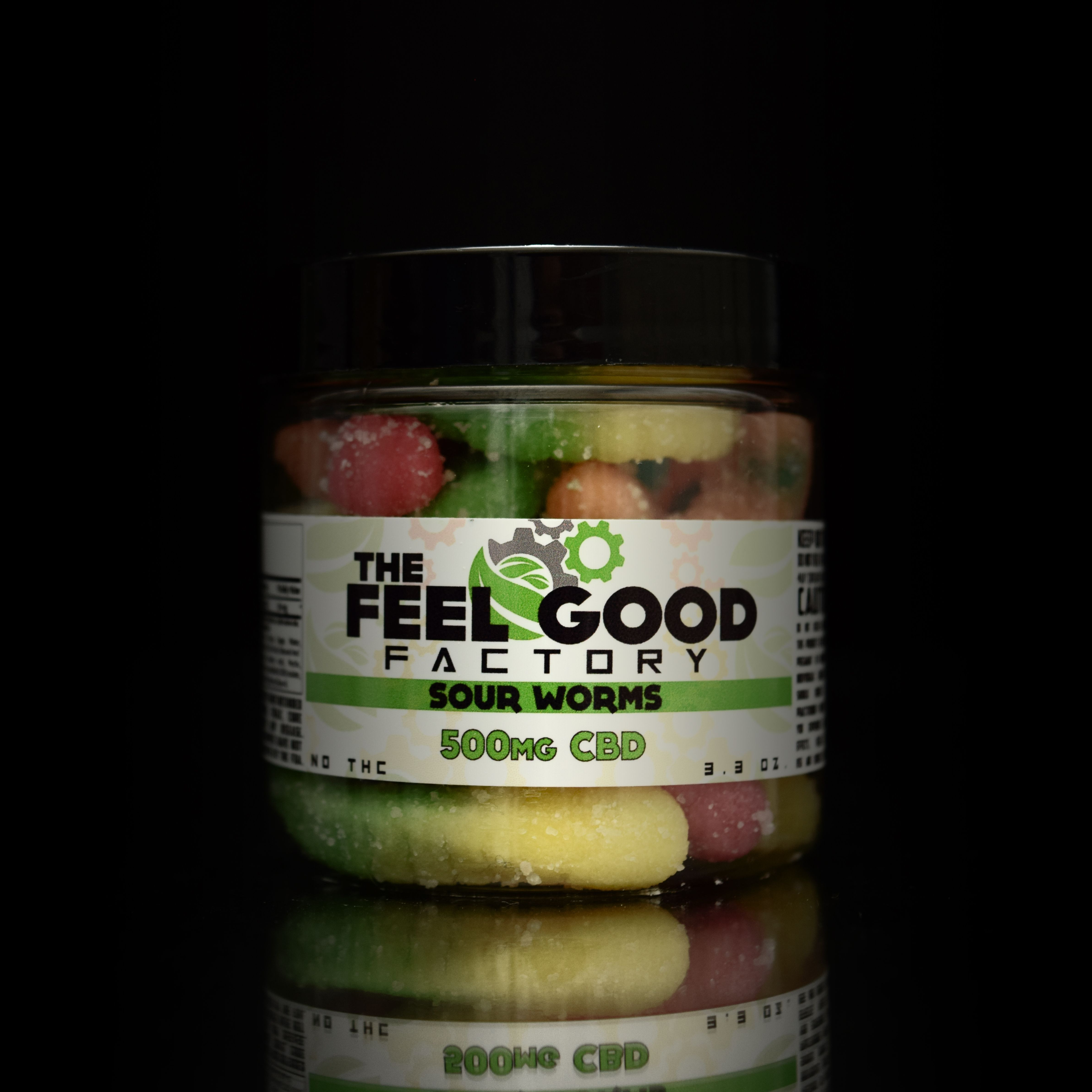 The Feel Good Factory: Gummies (500mg) | Leafly