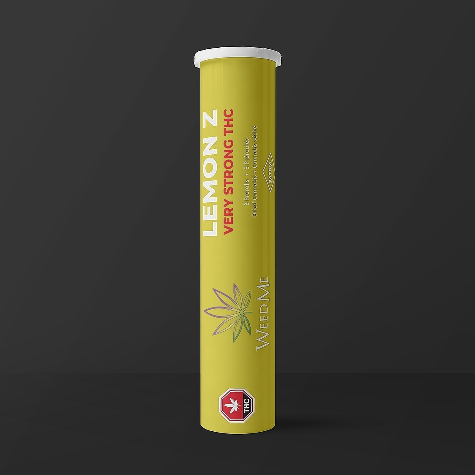 Weed Me: Lemon Z - 1.5g x 3-pack | Leafly