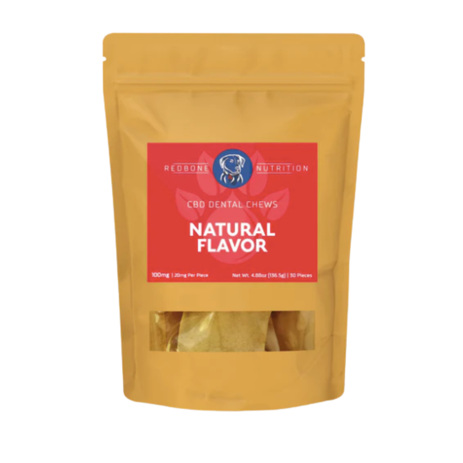 Redbone Nutrition: Redbone Nutrition CBD Dental Chews - Natural Flavor ...