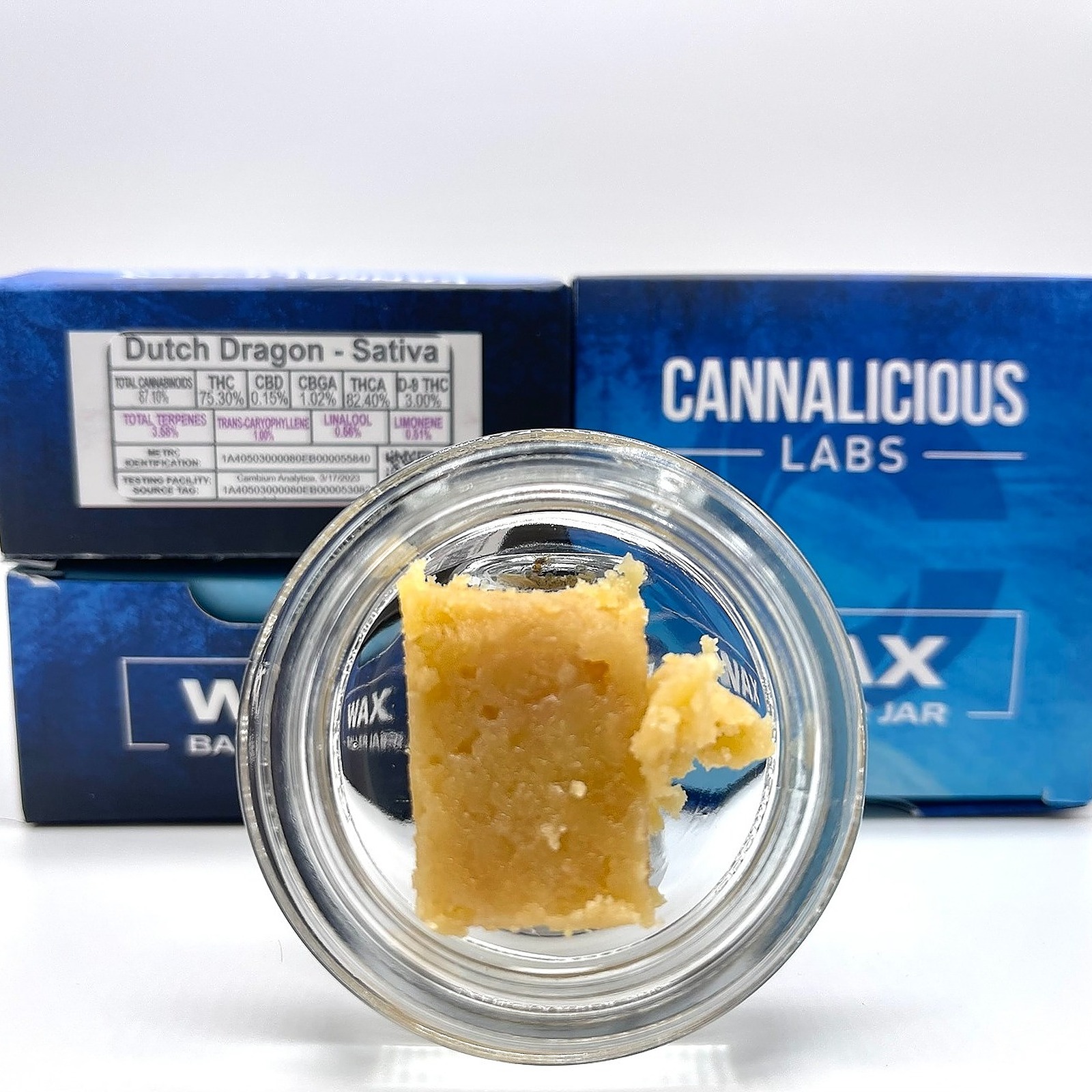 Cannalicious Labs: Dutch Dragon Wax - 7.0g Baller Jar | Leafly