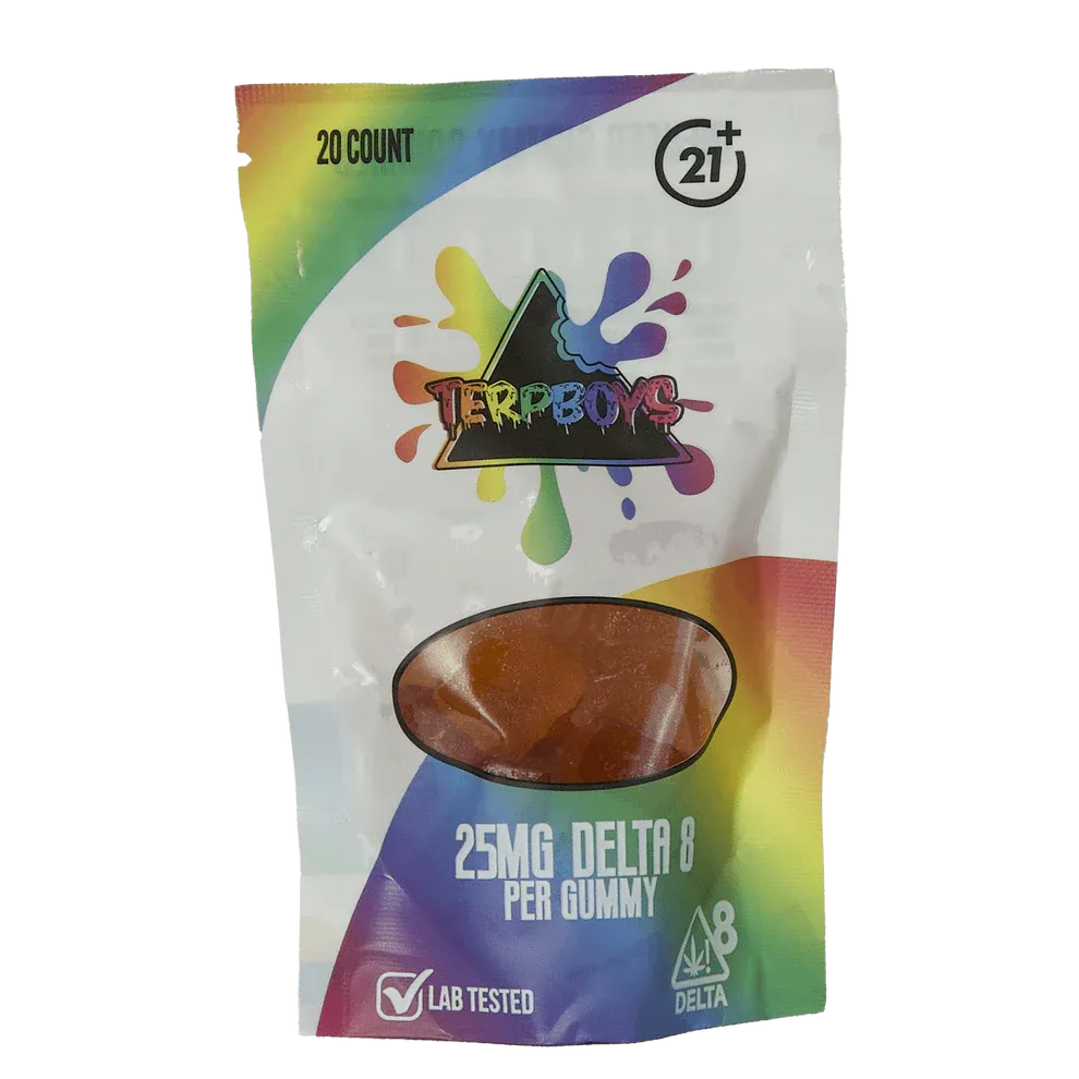 Terp Boys: Delta-8 Mixed Fruit THC Gummies (20ct) 25mg | Leafly Terp Boys: Delta-8 Mixed Fruit THC Gummies (20ct) 25mg | Leafly