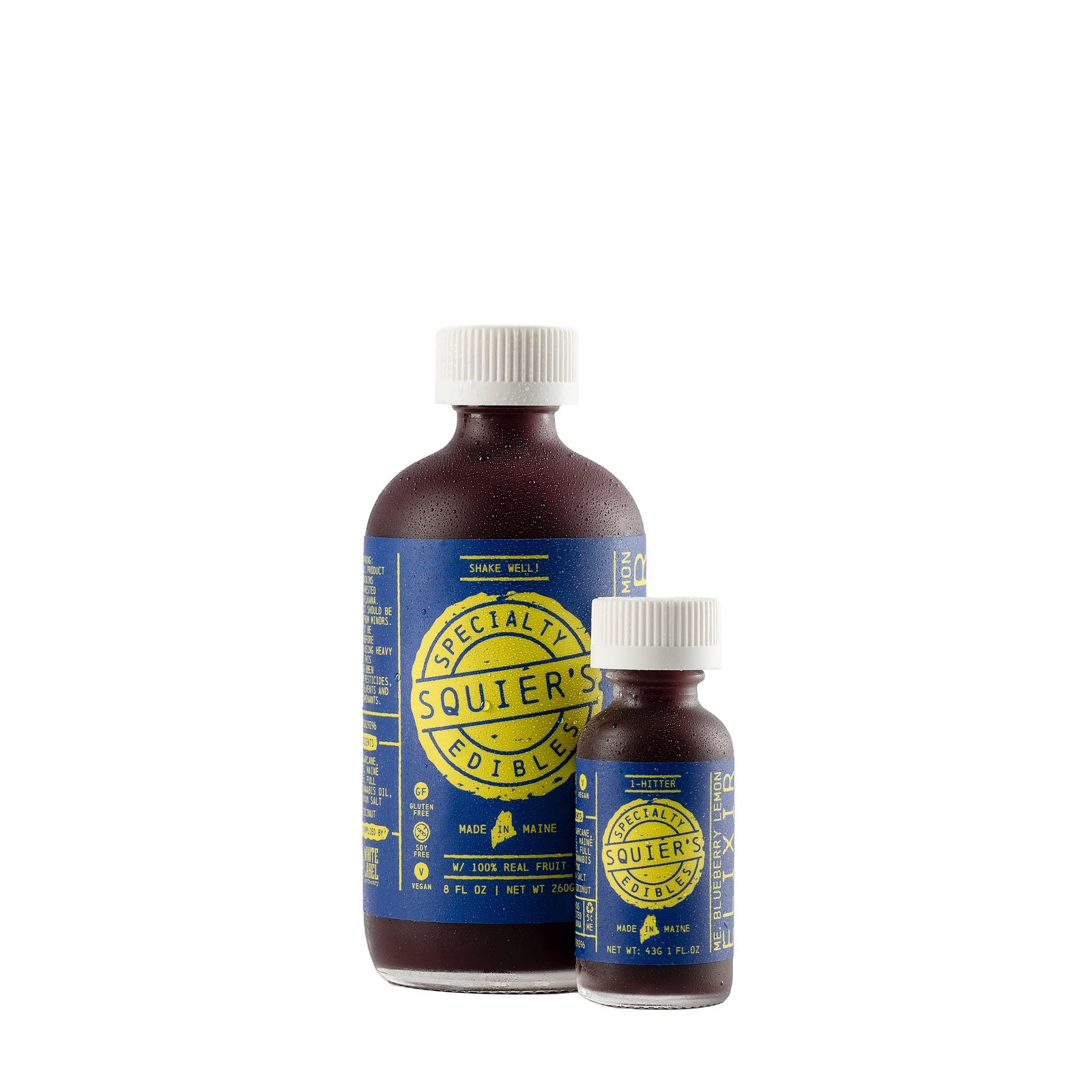 Squier's Specialty Elixirs: 10mg Blueberry Lemon - Hash Rosin Drink ...