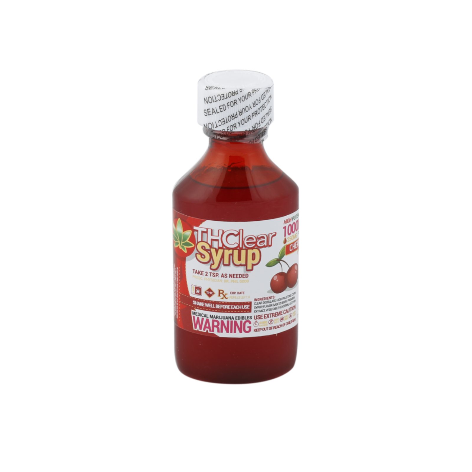 THClear: Syrup 4oz (1000mg) | Leafly