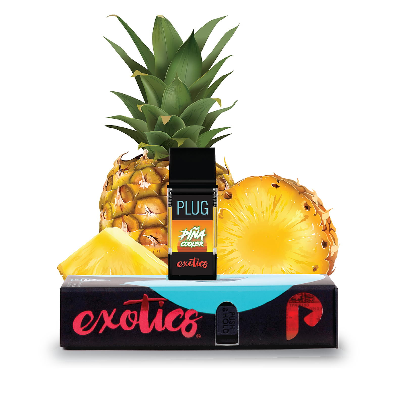 PLUGPLAY™: PLUGPLAY™ | PLUG™ Pod | Exotics | California | Piña Cooler ...