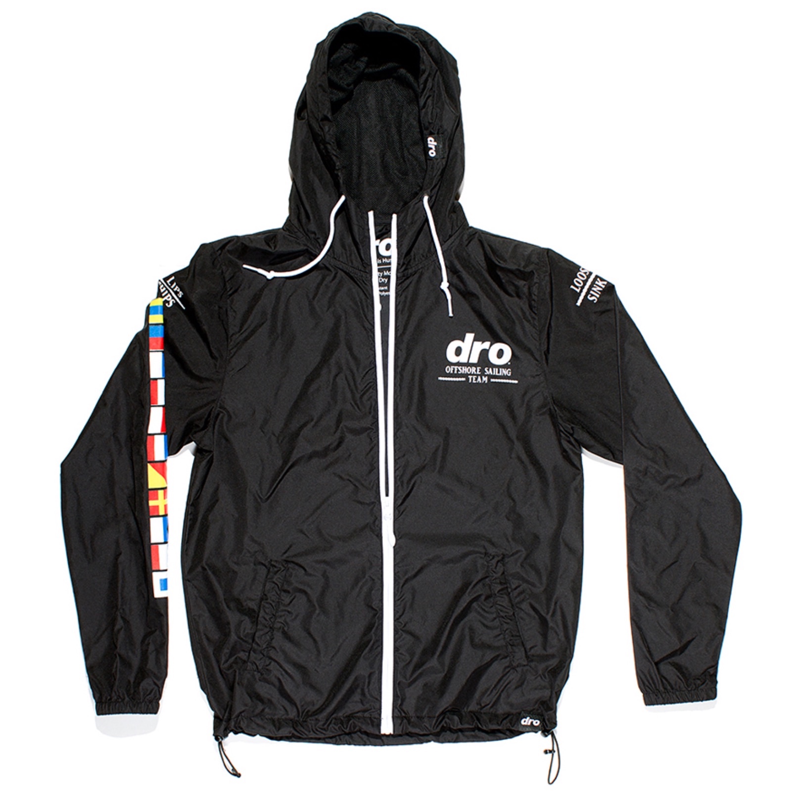 DRO: DRO Loose Lips Sink Ships Weed Windbreaker | Leafly