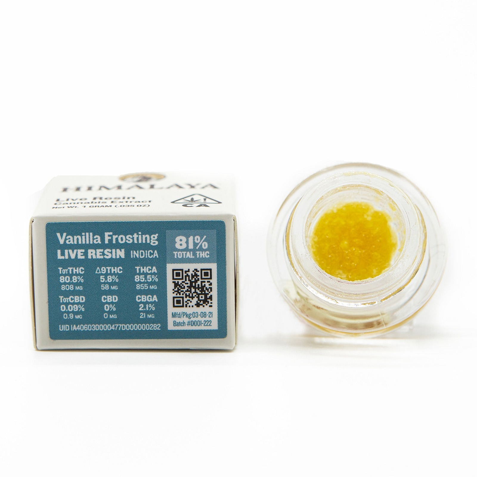 HIMALAYA: Vanilla Frosting - Live Resin Concentrate | Leafly