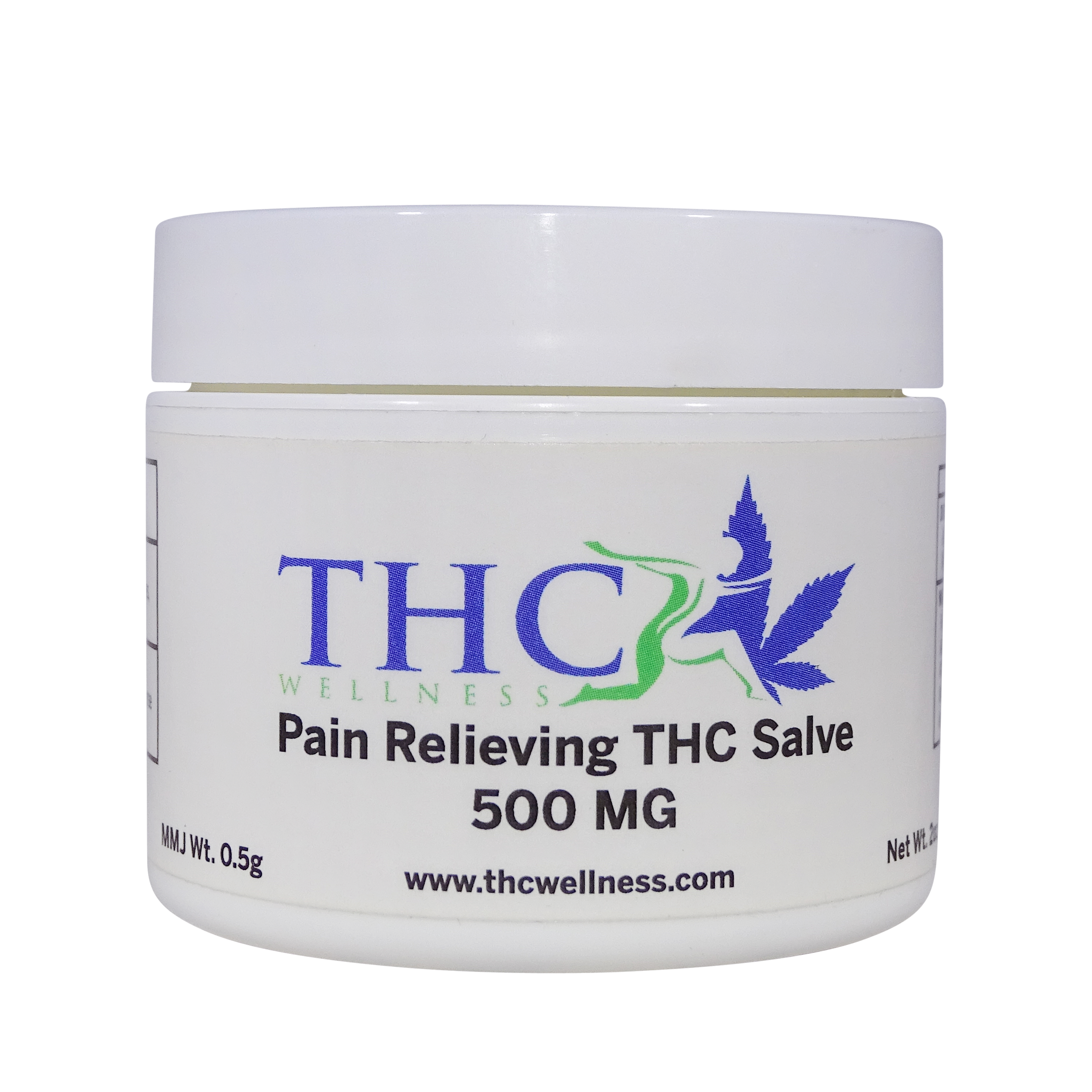 THC Wellness: 500mg THC Topical Salve (2oz) | Leafly