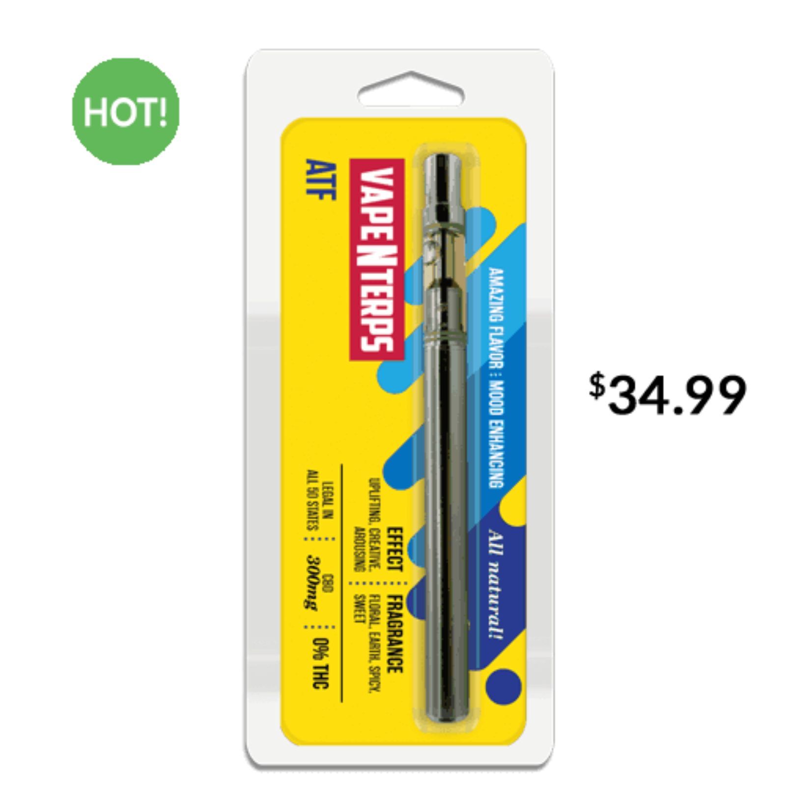 VapeNterps: 300mg CBD ATF Vape | Leafly