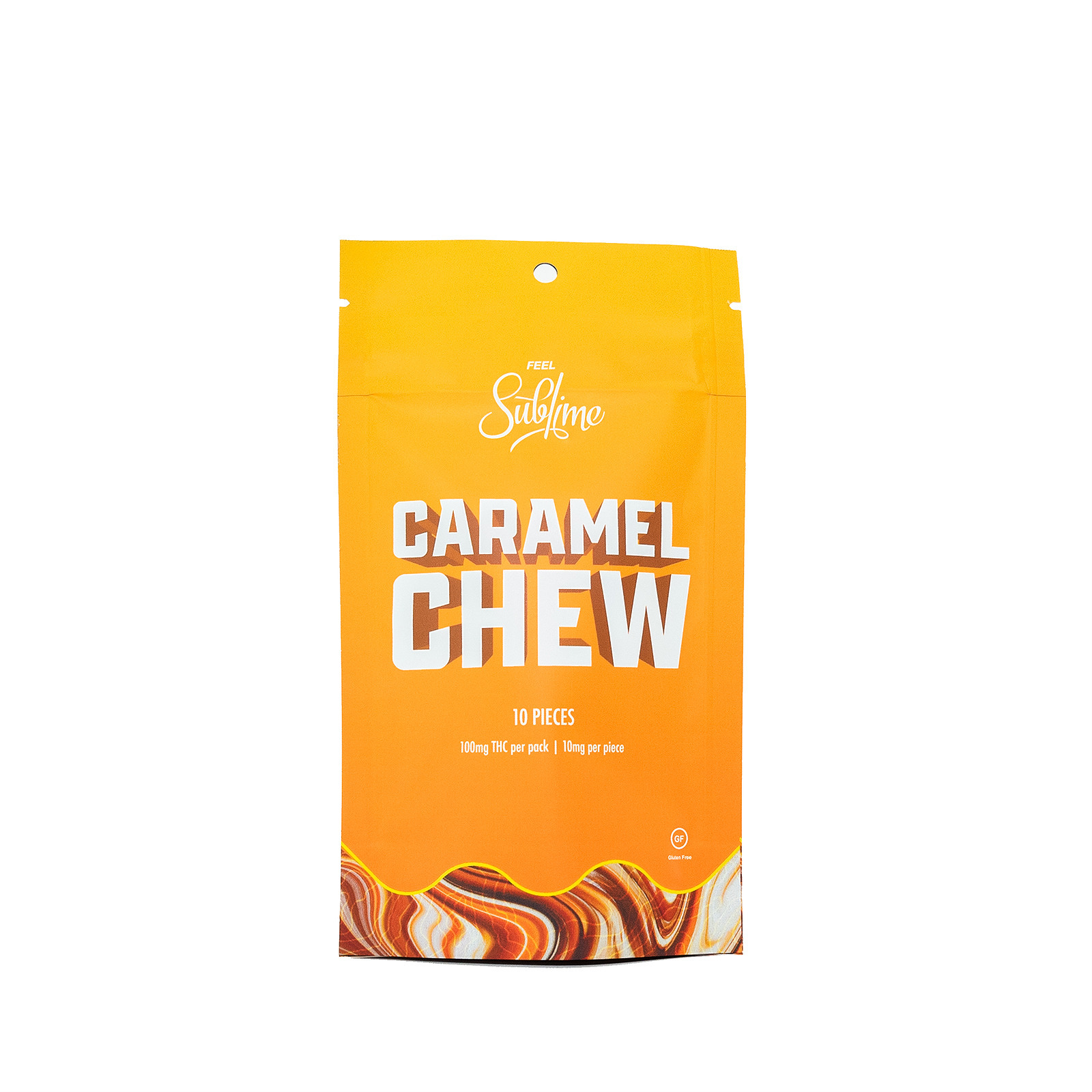 Sublime Brands: Caramel Chews 10mg 10-pack | Leafly