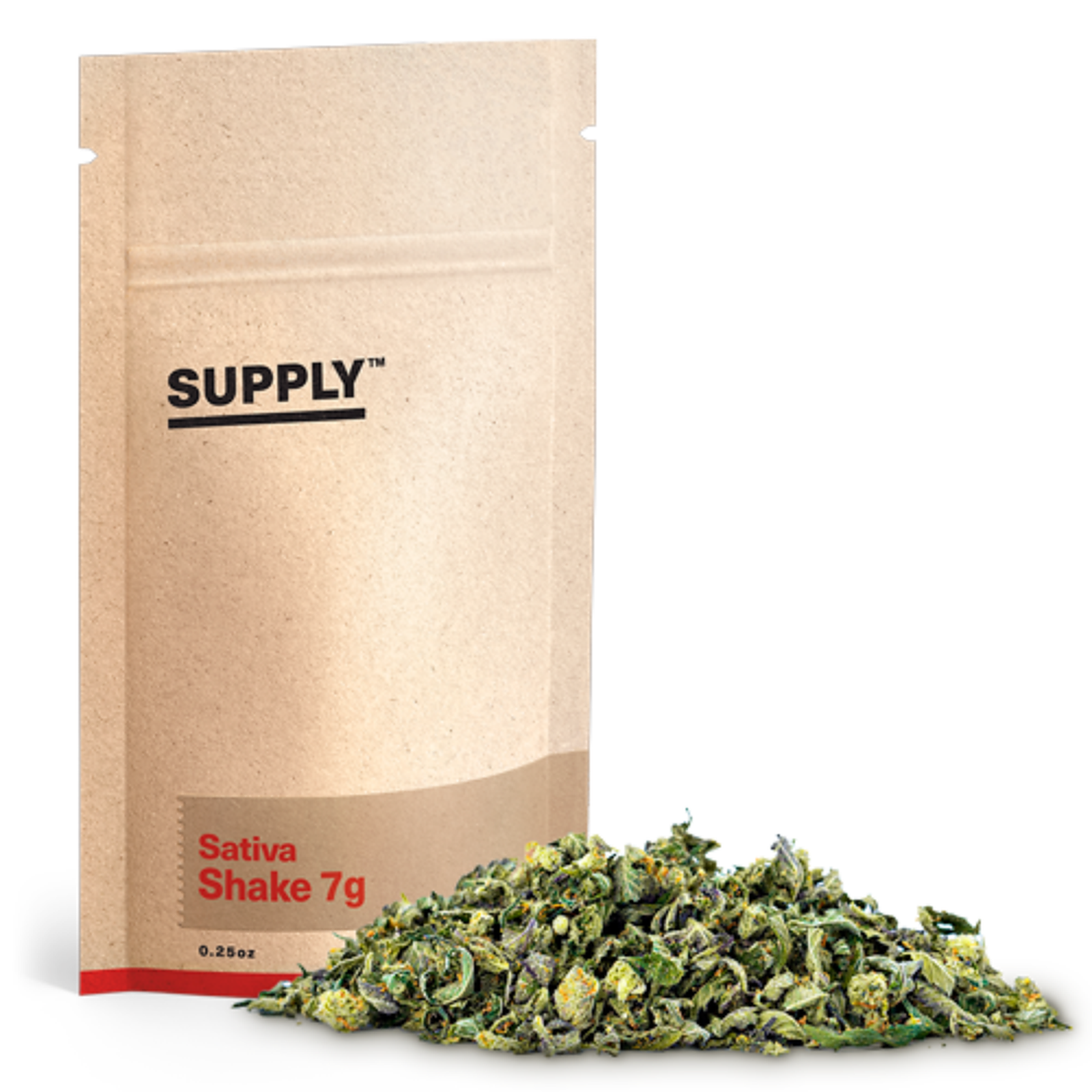 Supply: GMO Sativa Shake 7g | Leafly