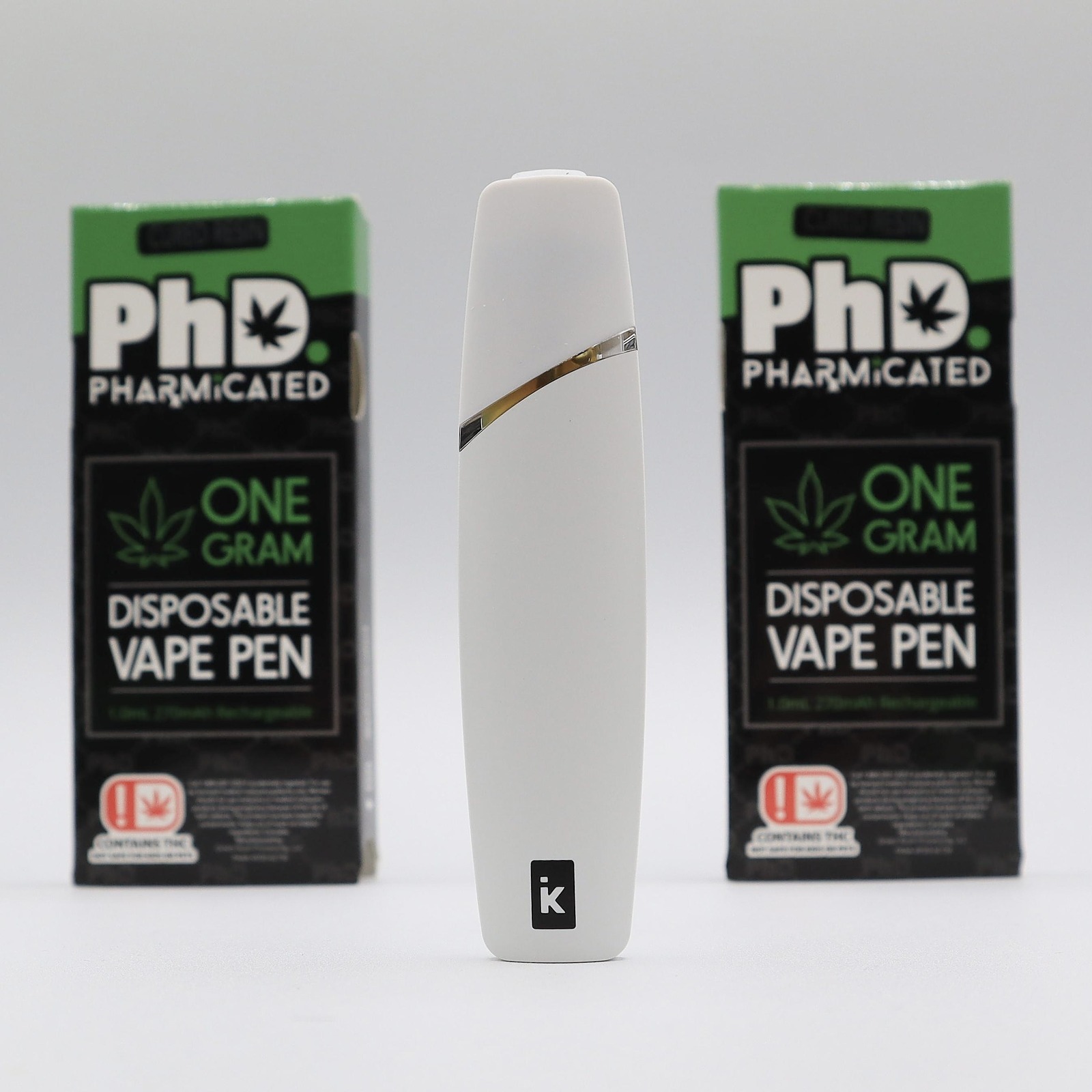 Pharmicated: PhD Disposable Cured Resin Carts- 1000 mg - Pineapple Fruz ...