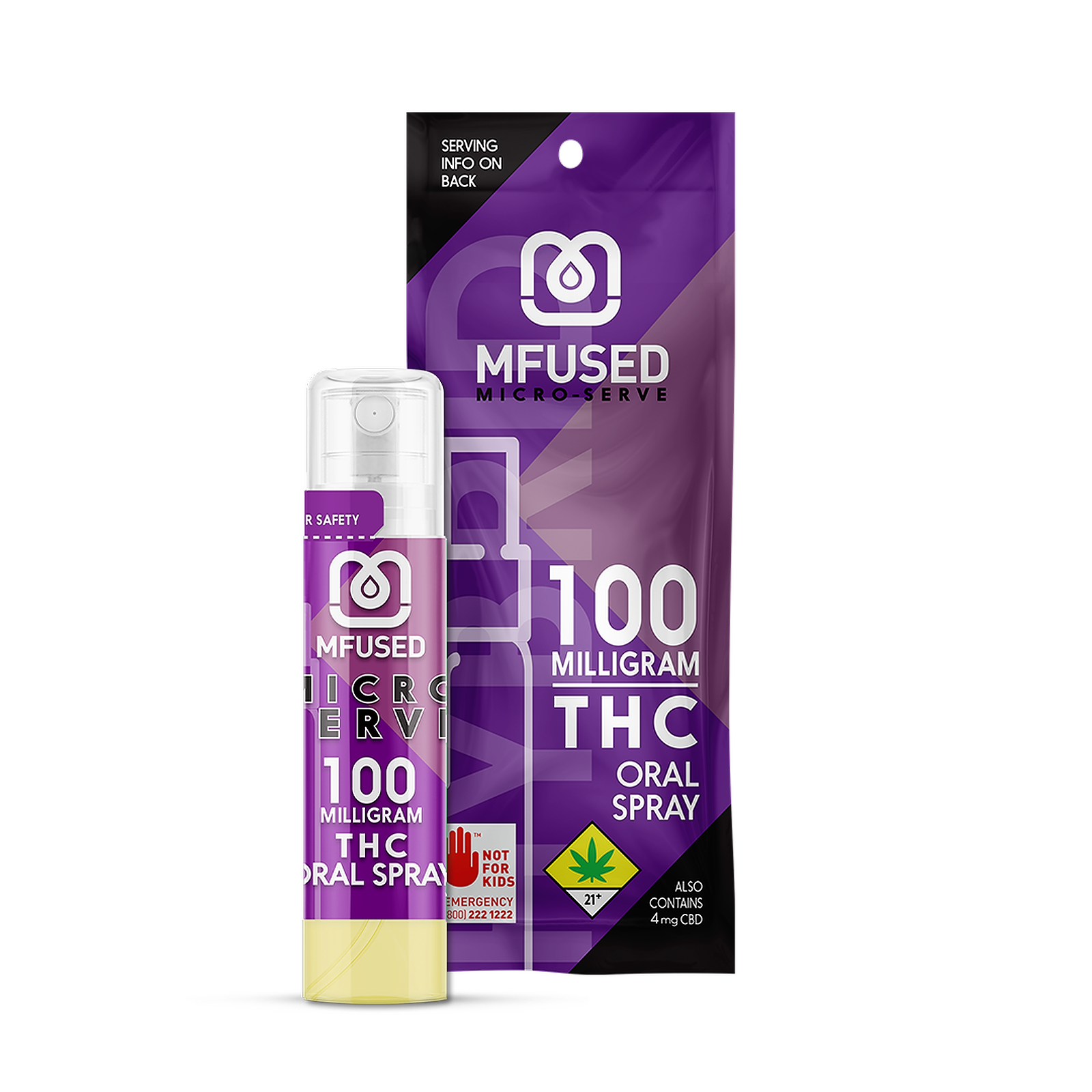 MFUSED: MFUSED Micro-Serving THC Oral Spray: Tropical Trip (hybrid ...